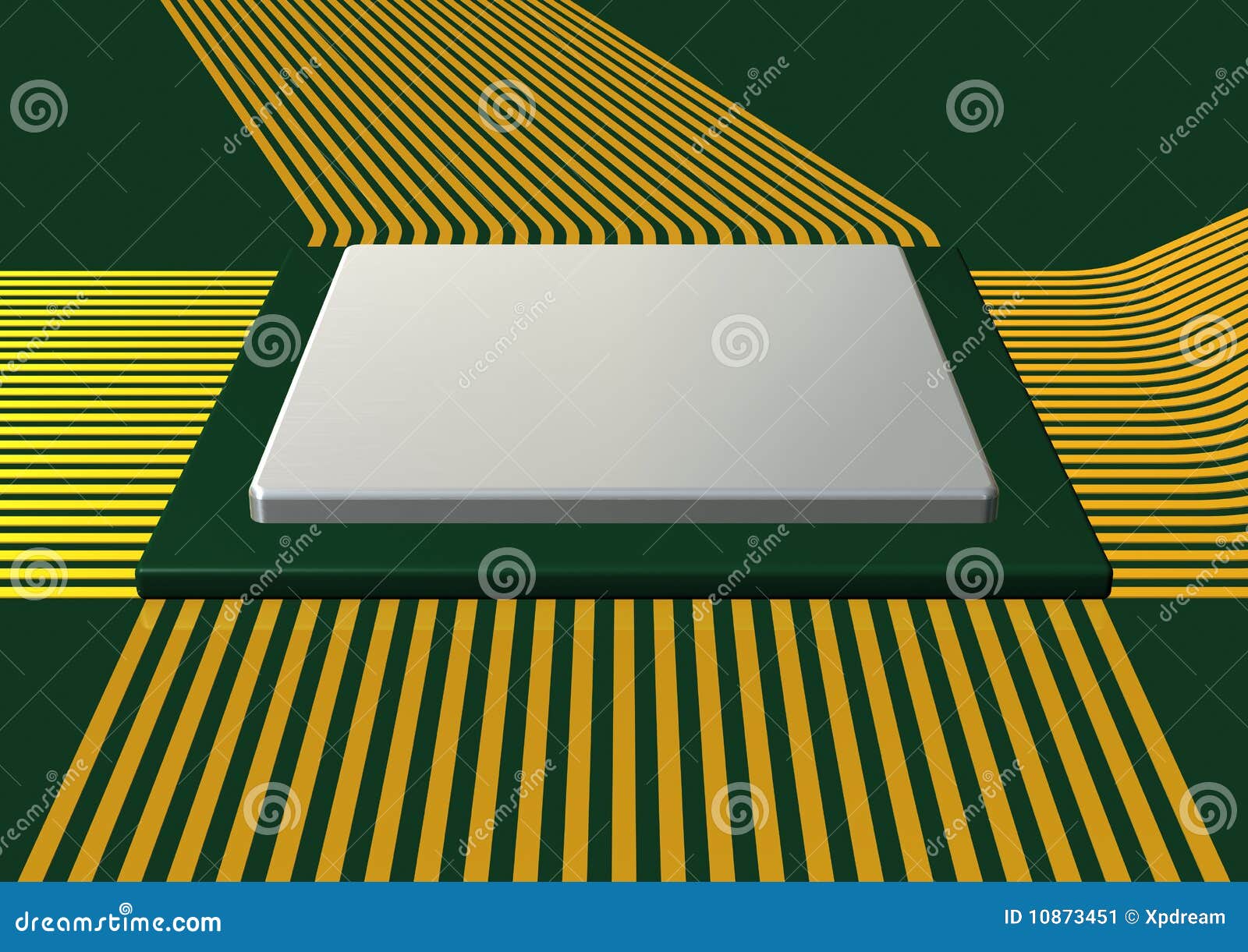 Chip stock illustration. Illustration of system, technology - 10873451