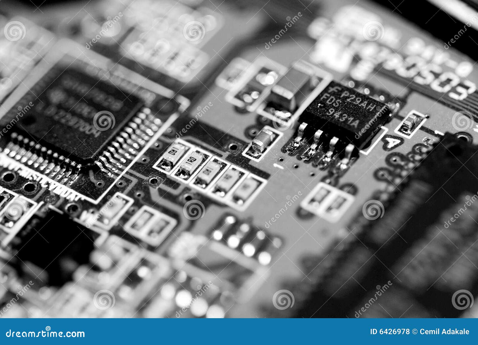 Chip stock photo. Image of data, graphic, electronics - 6426978