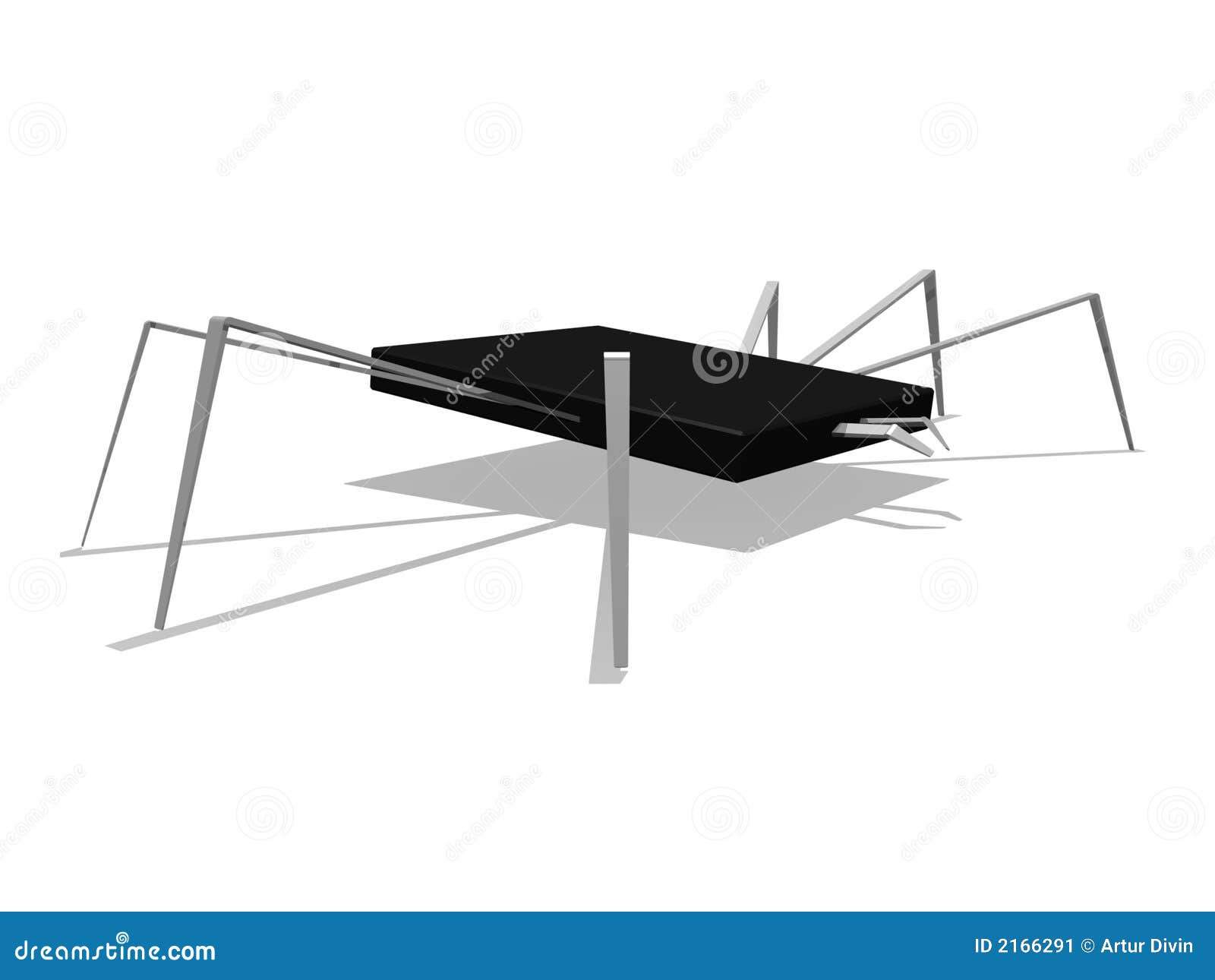 Chip aka spider stock illustration. Illustration of industry - 2166291