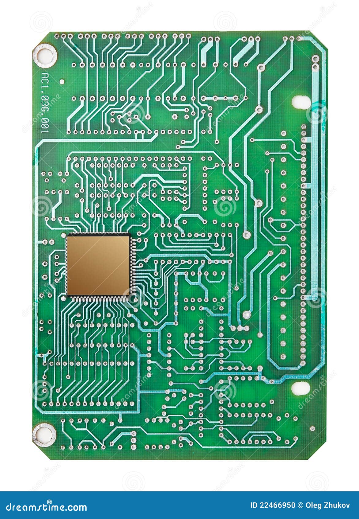 Chip on the board stock photo. Image of equipment, element - 22466950