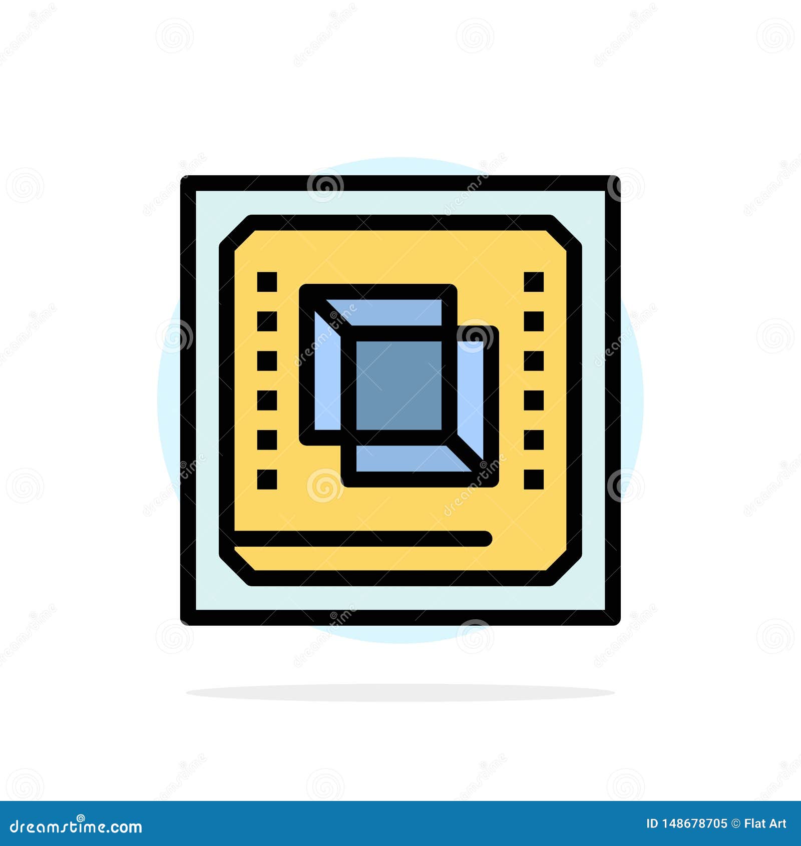 Chip, Computer, Cpu, Hardware, Processor Abstract Circle Background ...