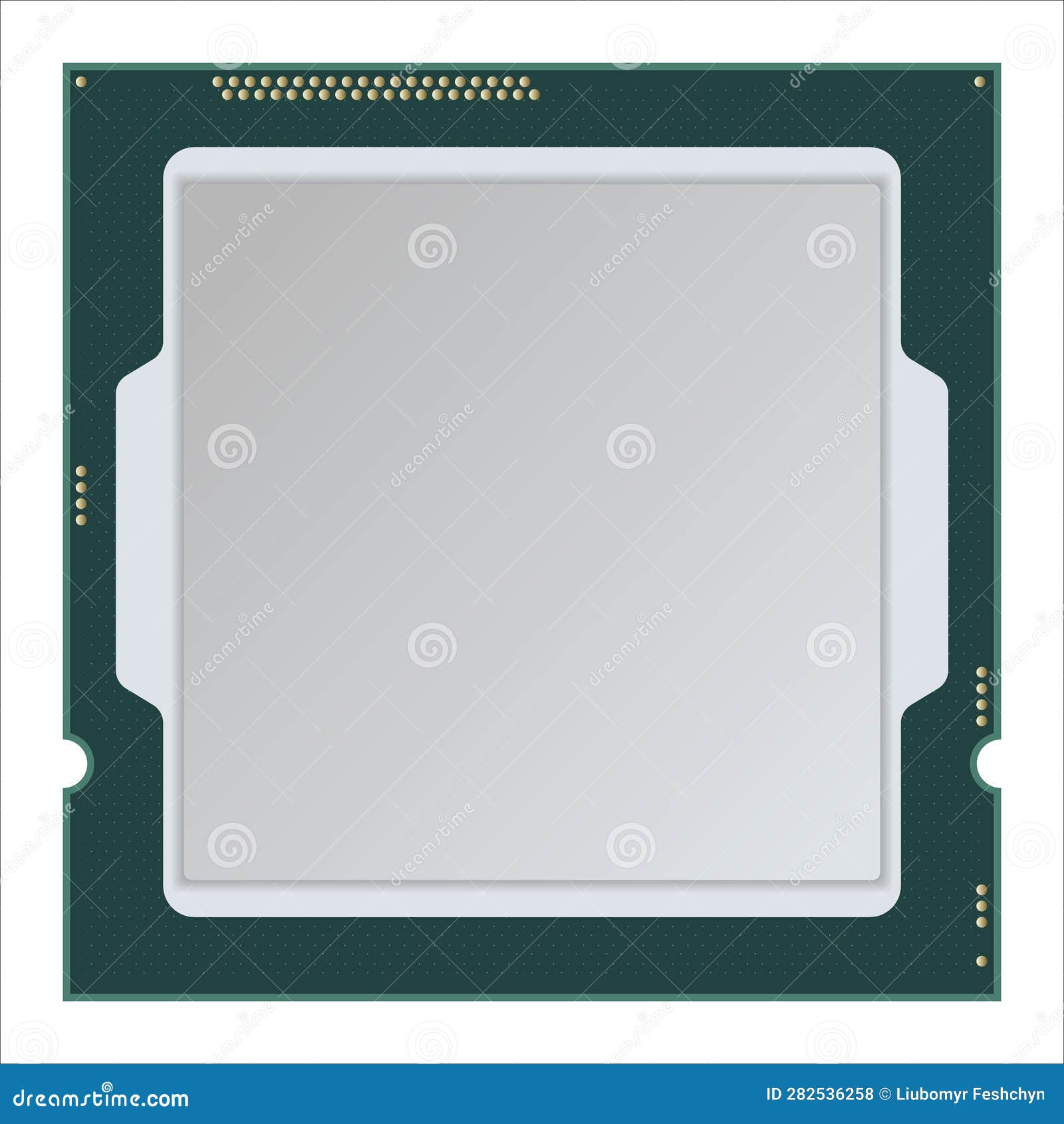 Chip CPU Design. Perfect for Illustrating Concepts Related To ...