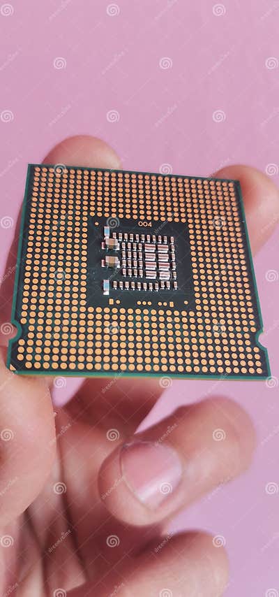 Chip, CPU, Gold, Circuit, Pinout, Computer, Microprocessor, Scrap ...