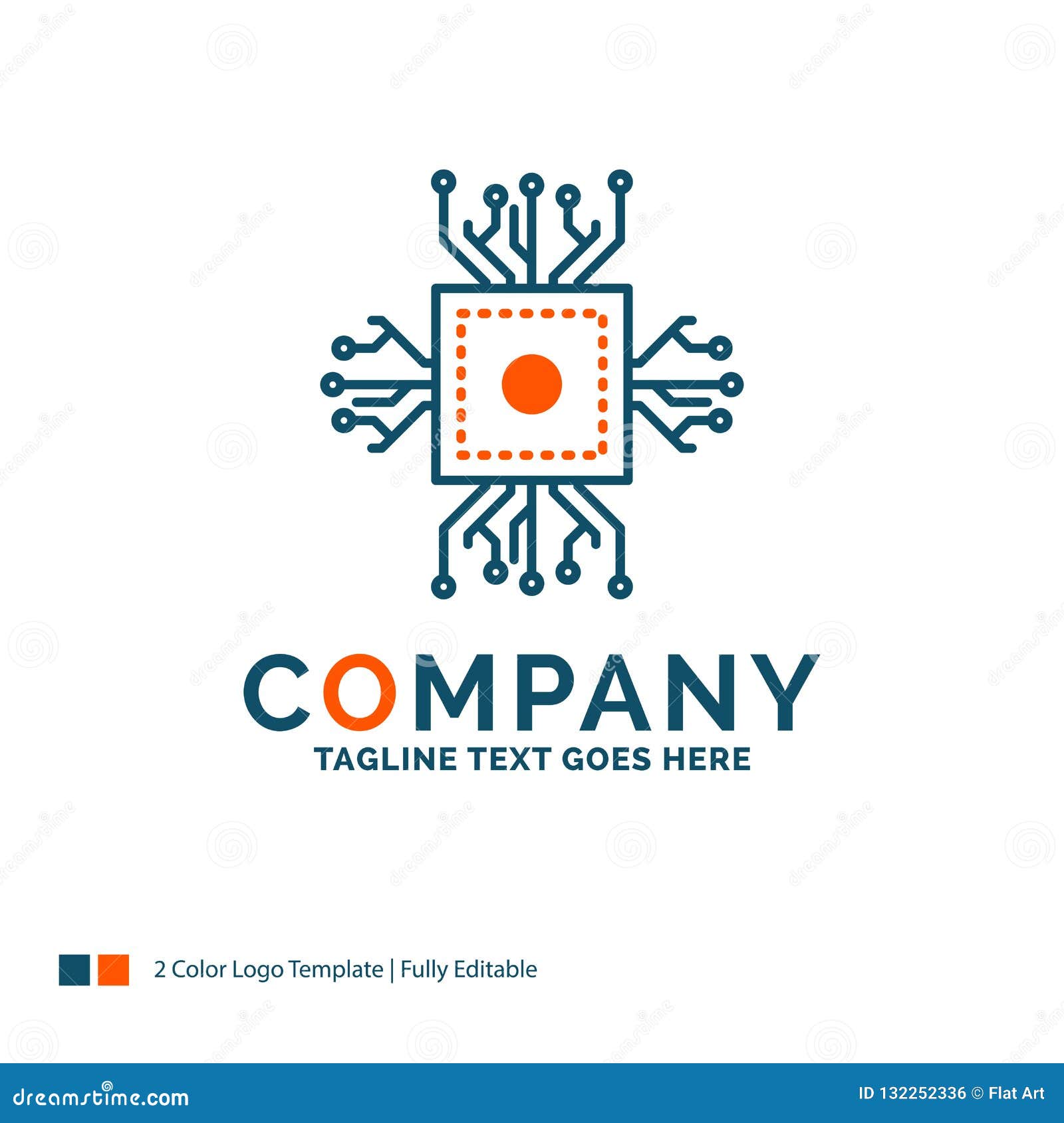 Chip, Cpu, Microchip, Processor, Technology Logo Design. Blue an Stock ... Chip, Cpu, Microchip, Processor, Technology Logo Design. Blue an Stock ...