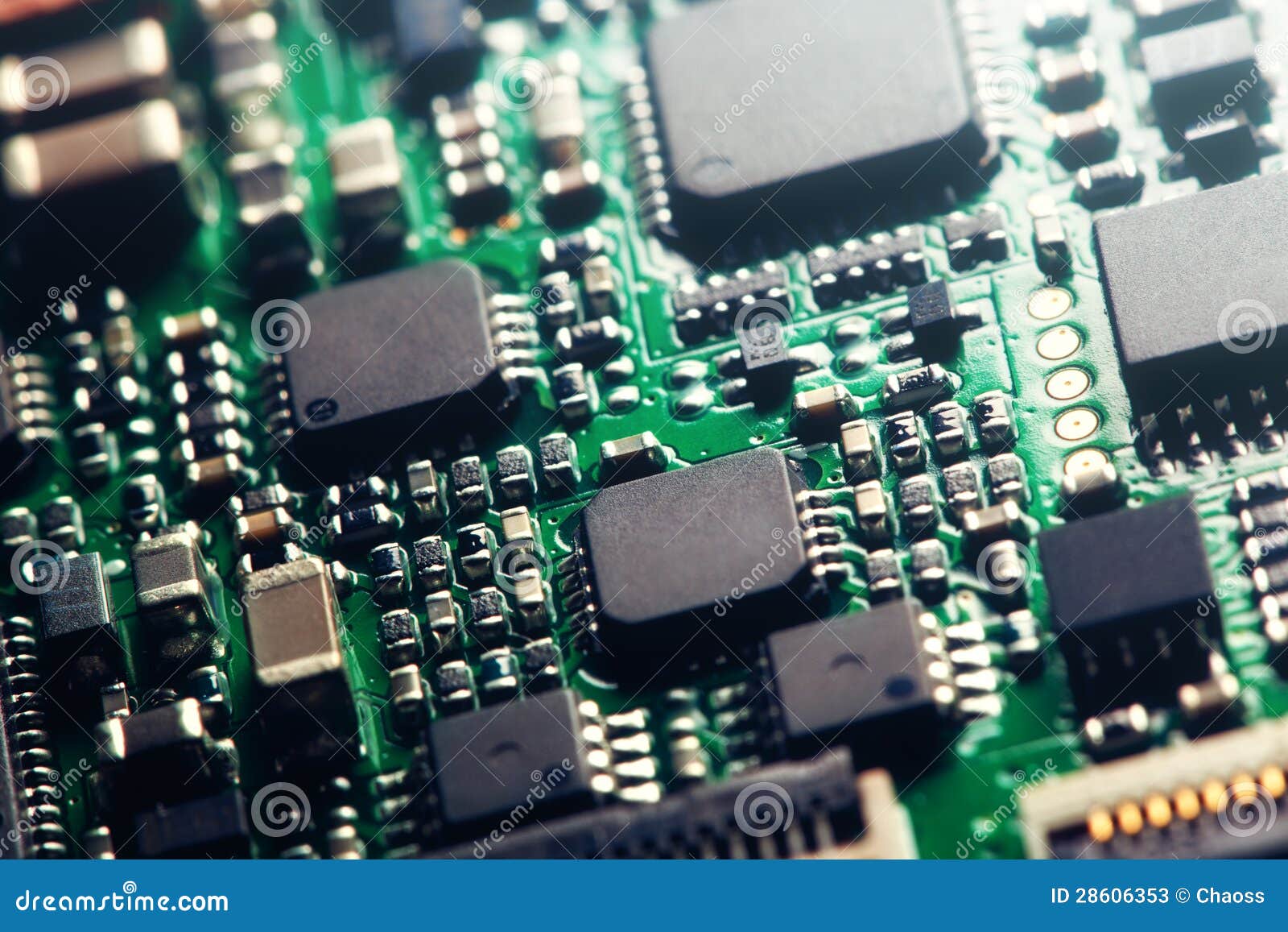 Chip de computador imagem de stock. Imagem de eletrônico - 28606353