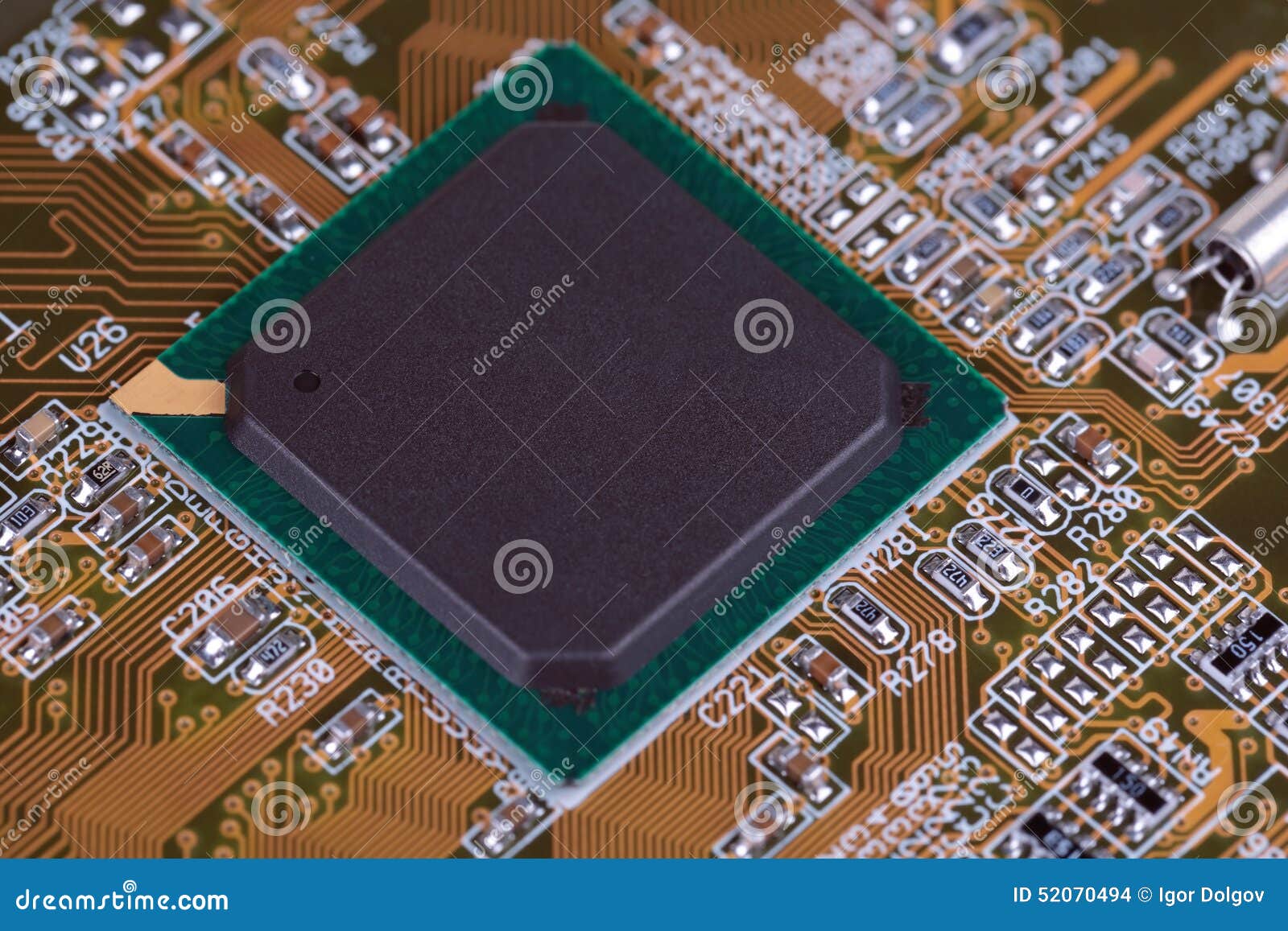 Chip stock photo. Image of industry, close, engineering - 52070494