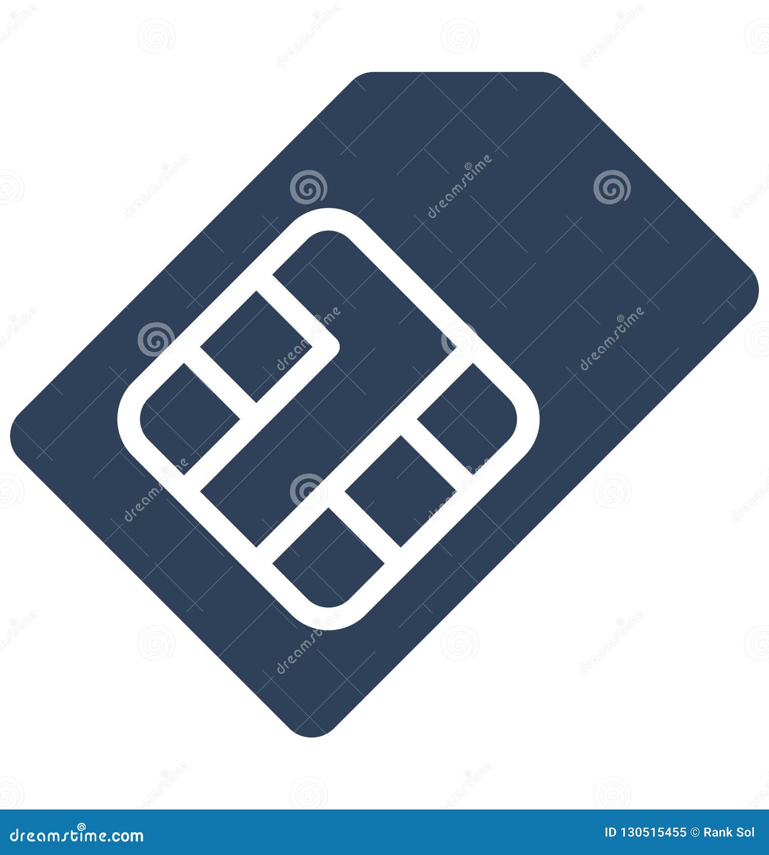 Chip, Integrated Chip Isolated Vector Icon that Can Be Easily Edited in ...