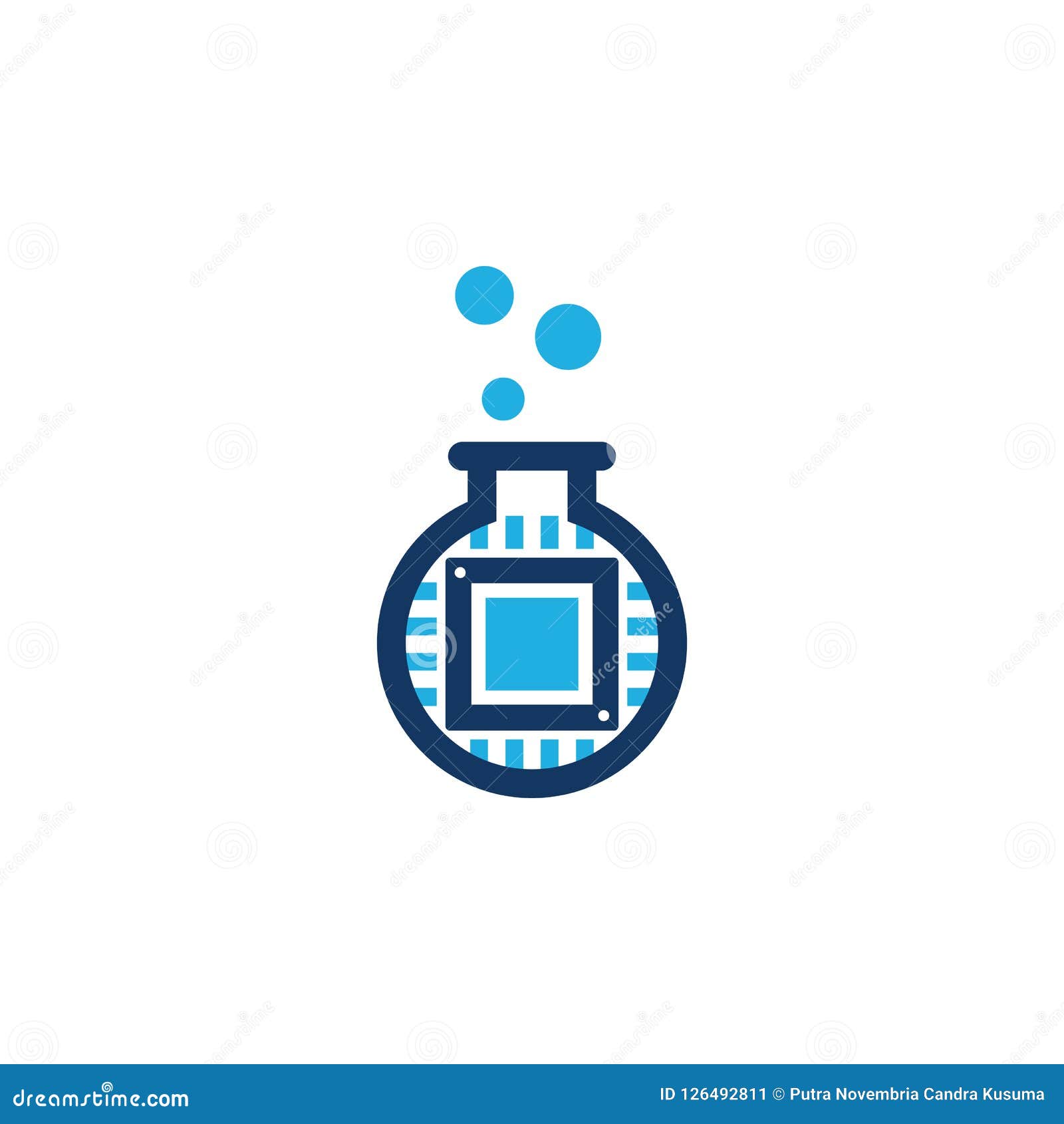 Chip Lab Logo Icon Design stock vector. Illustration of company - 126492811