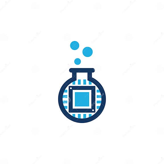 Chip Lab Logo Icon Design stock vector. Illustration of company - 126492811