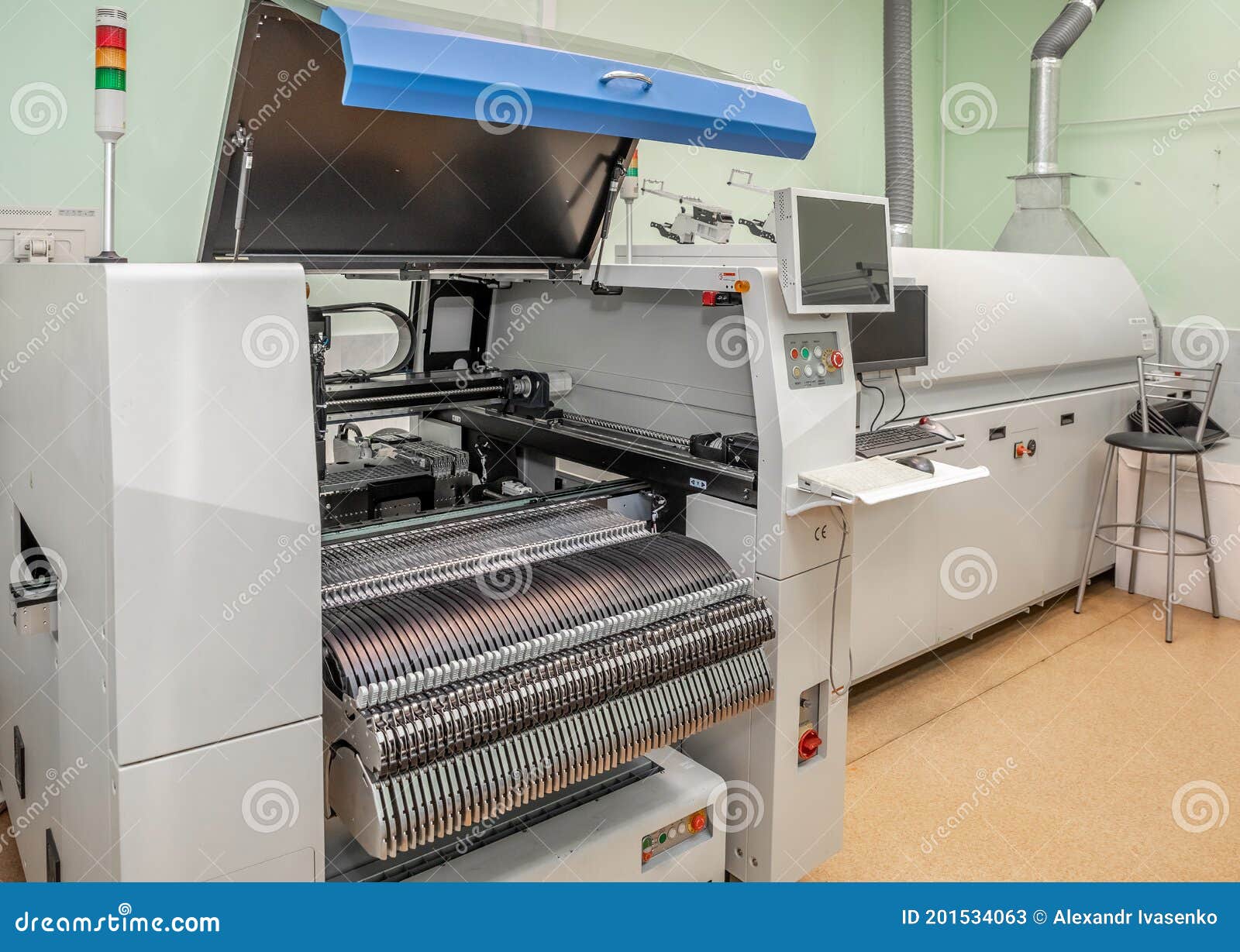 Chip Mounter. Automatic Machine for the Assembly of Chips on an ...