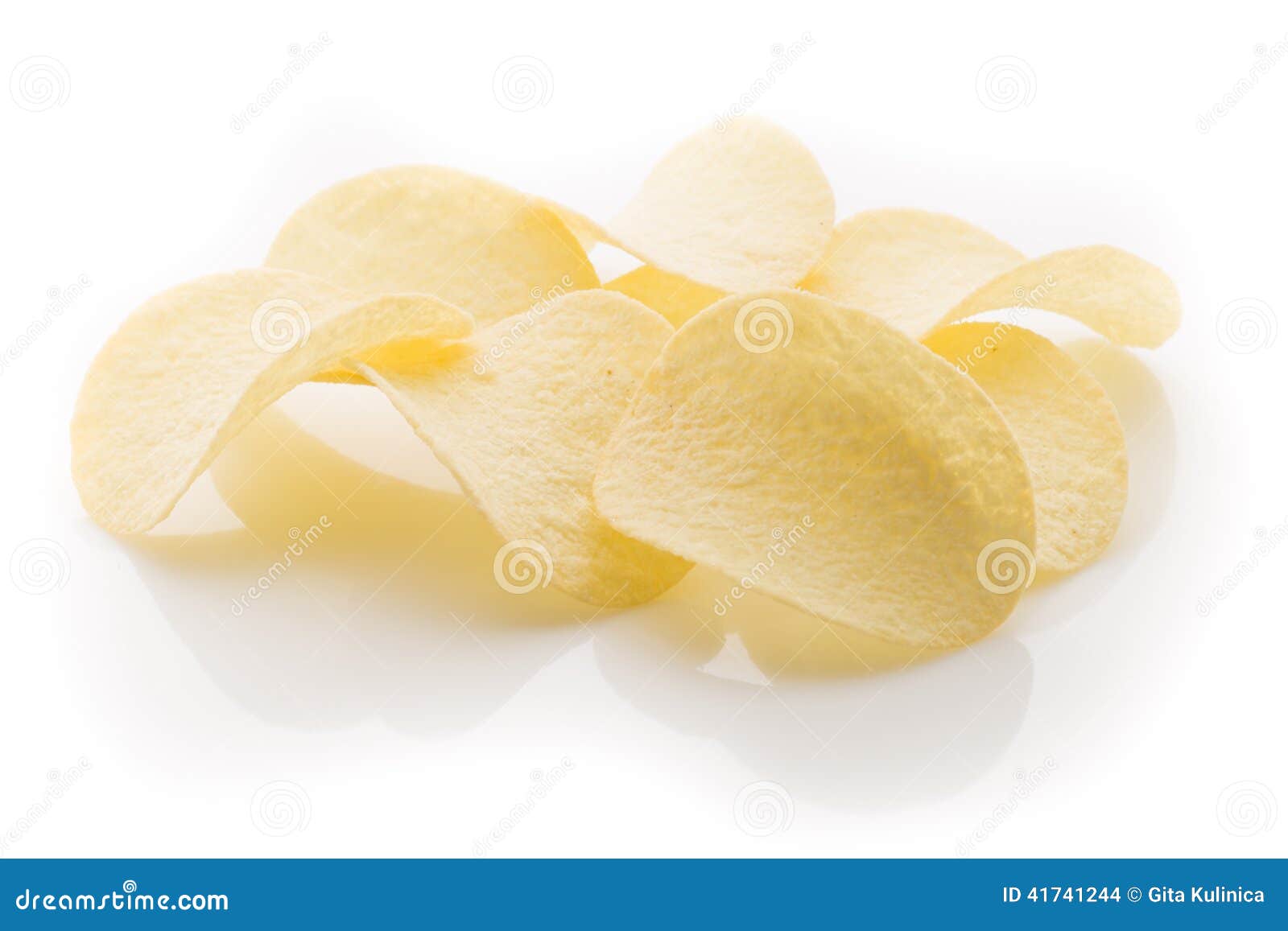 Chip patato. stock photo. Image of salt, heap, fried - 41741244