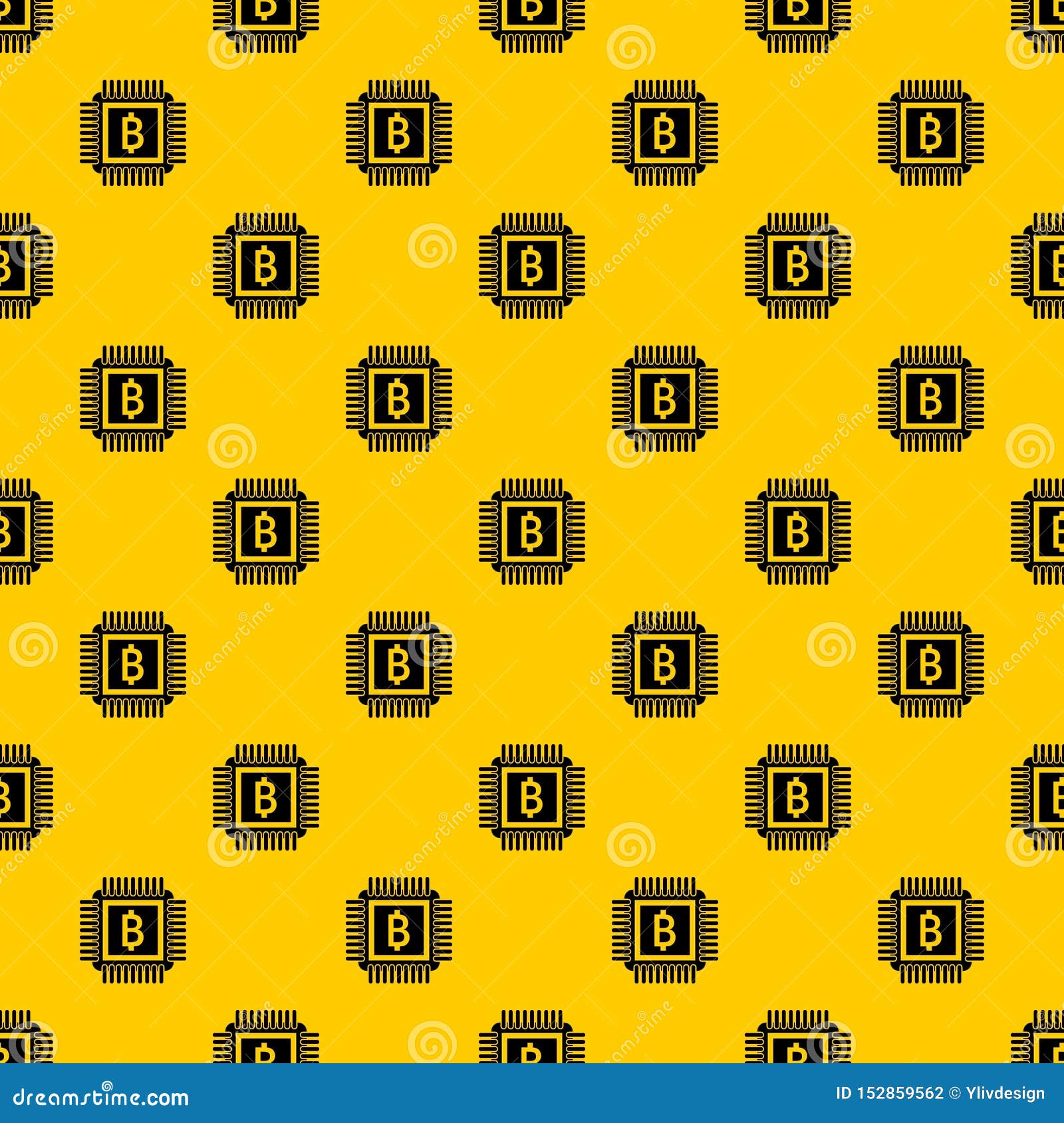 Chip pattern vector stock vector. Illustration of black - 152859562