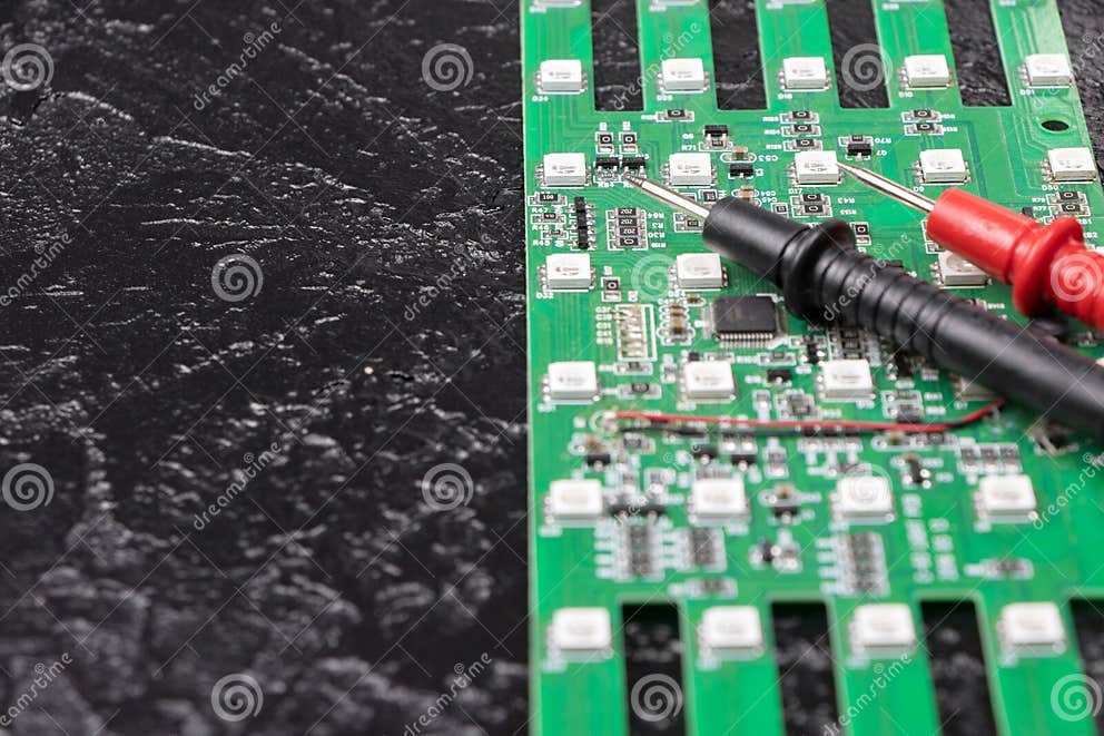 Chip Repair. the Master Tests the LEDs on the Microcircuit Using a ...