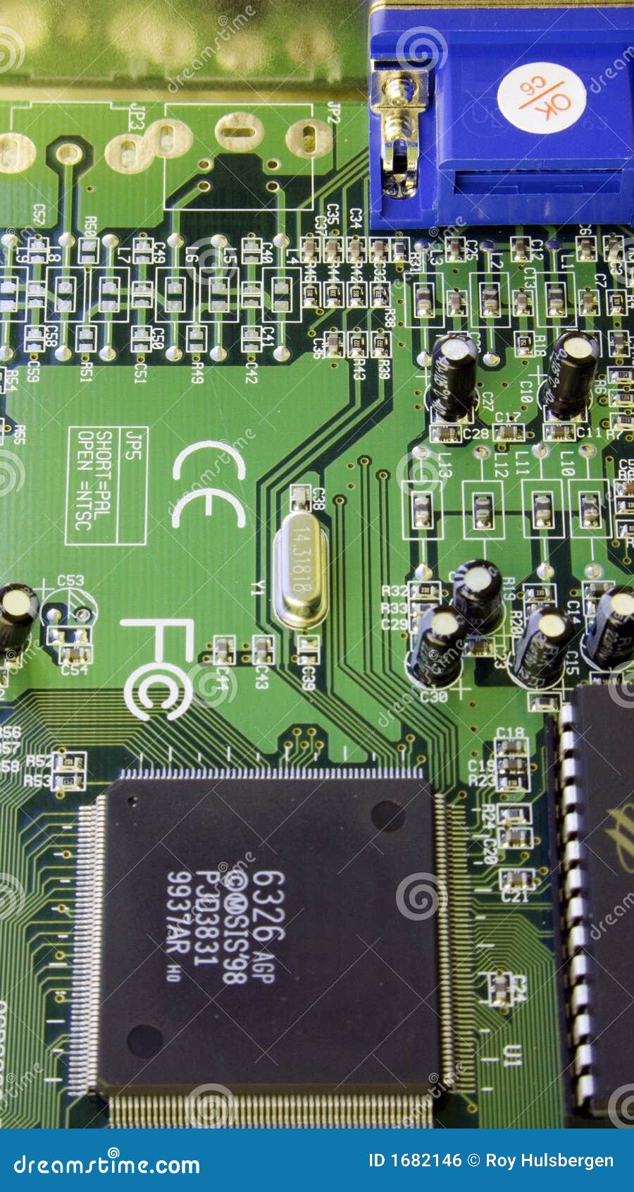 Chip set board editorial photo. Image of technology, boot - 1682146