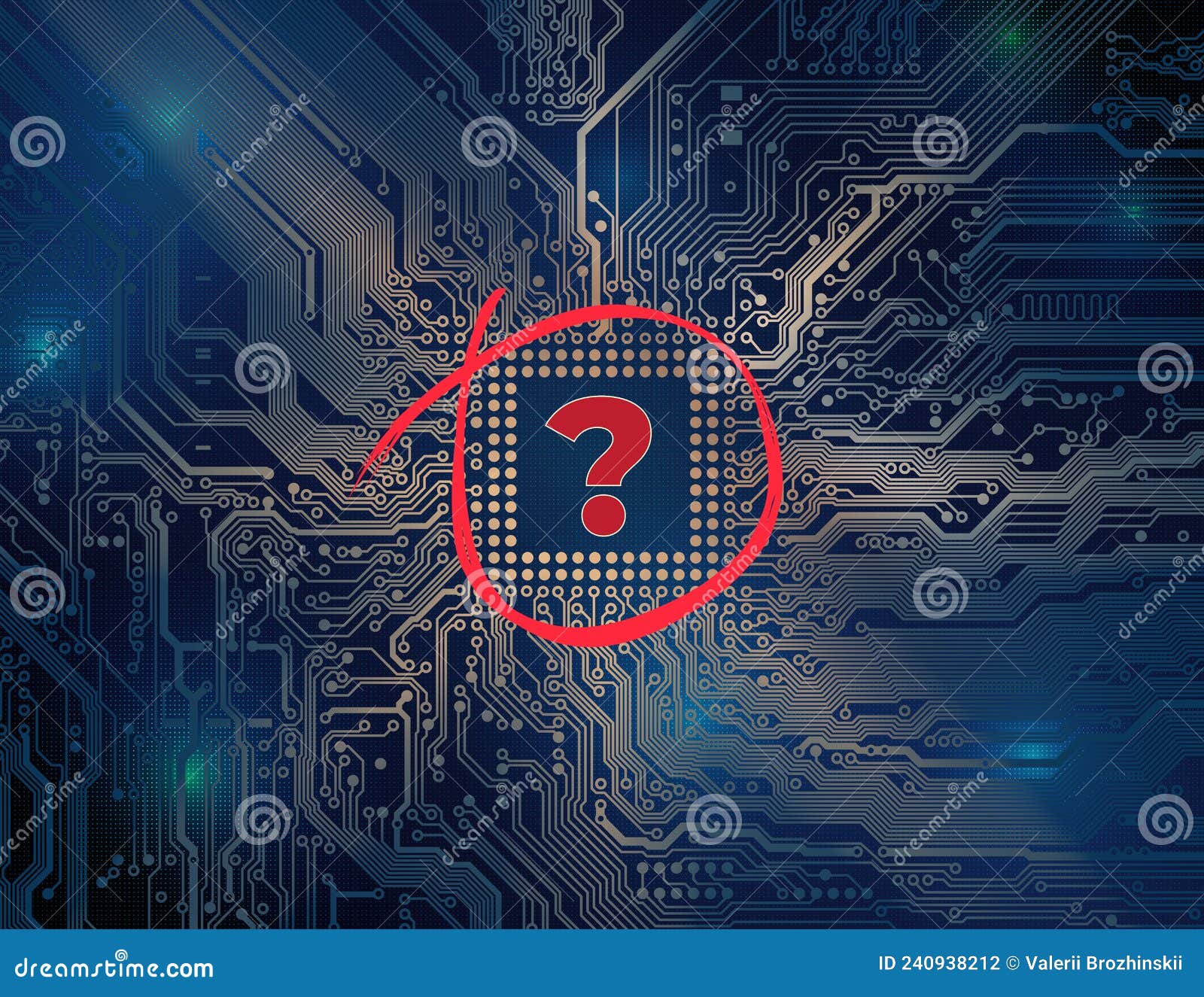 Chip Shortage Concept. Global Shortage of Semiconductor Processors ...