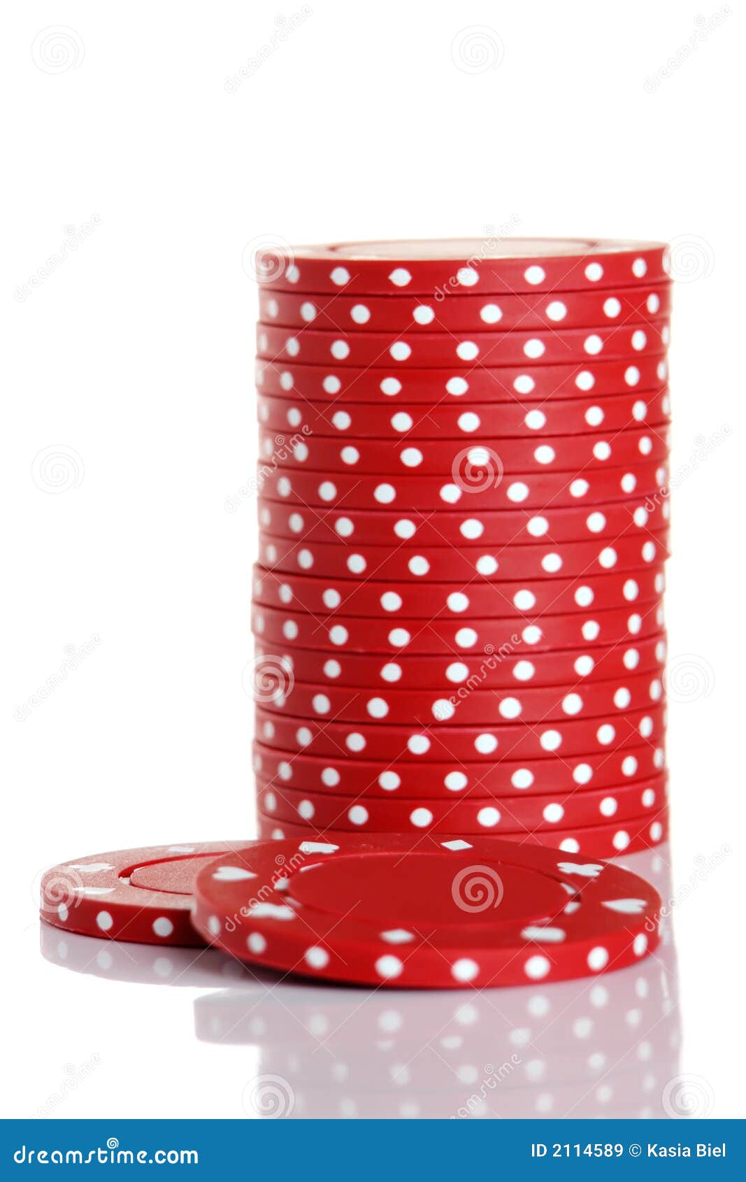 Chip Stack stock image. Image of round, betting, chip - 2114589