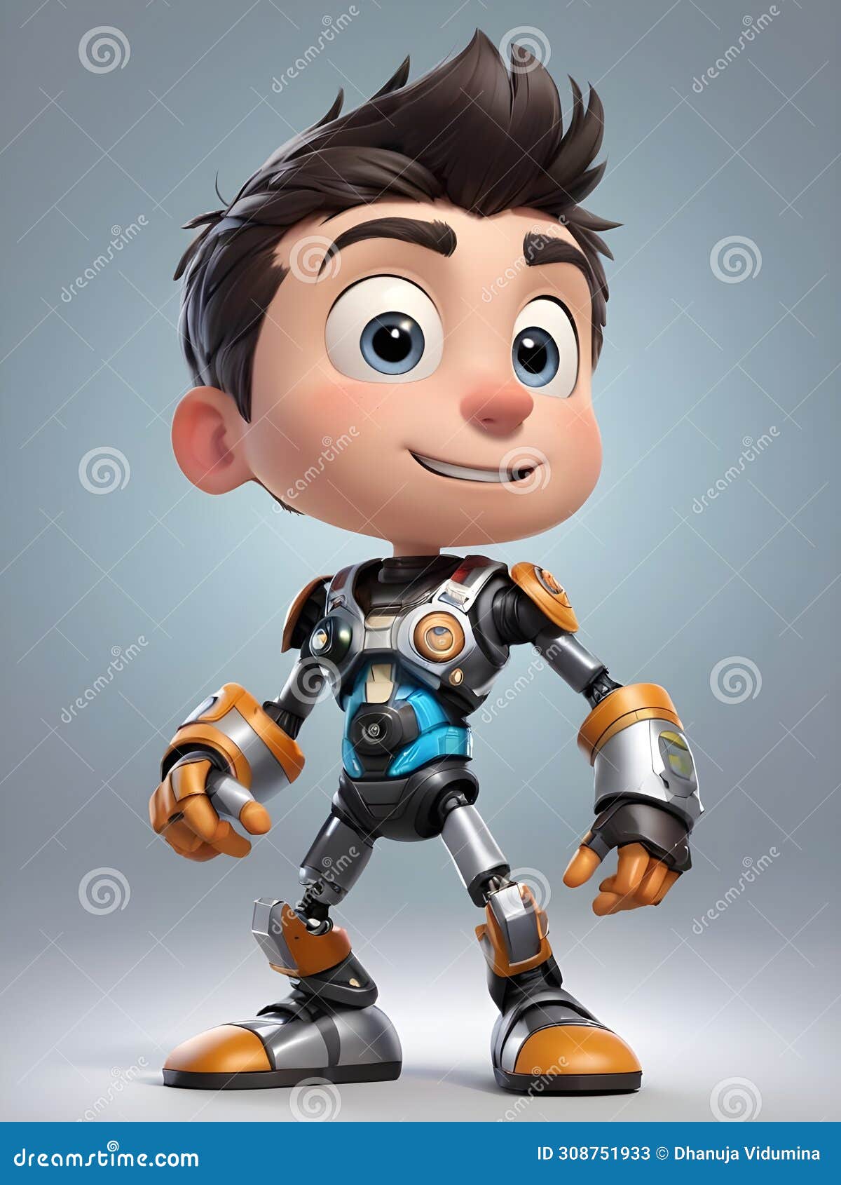 Chip, the Tech-Savvy Helper Stock Illustration - Illustration of cute ... Chip, the Tech-Savvy Helper Stock Illustration - Illustration of cute ...