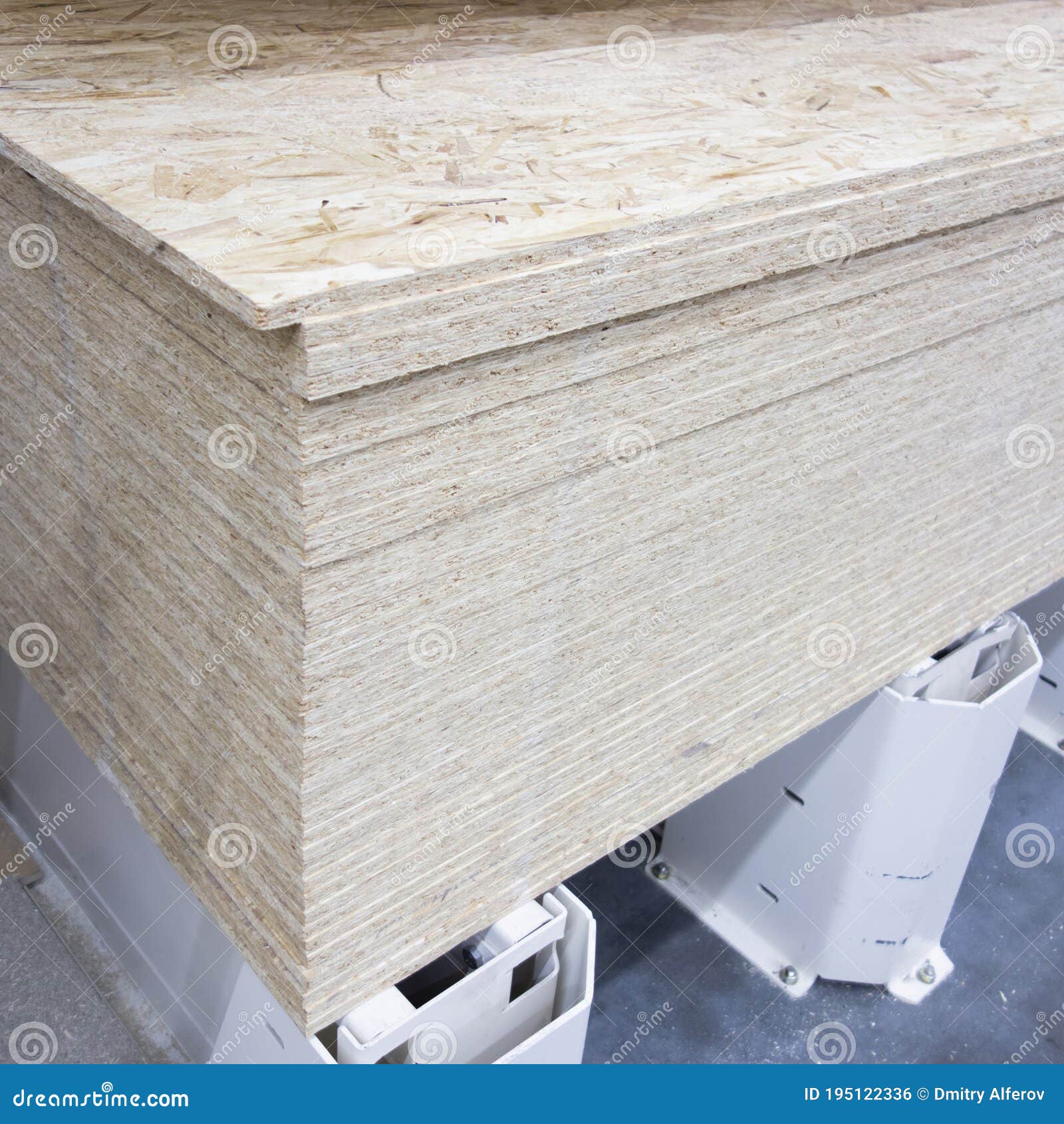 Stack of Oriented Strand Board Texture Close-up Stock Photo - Image of ...