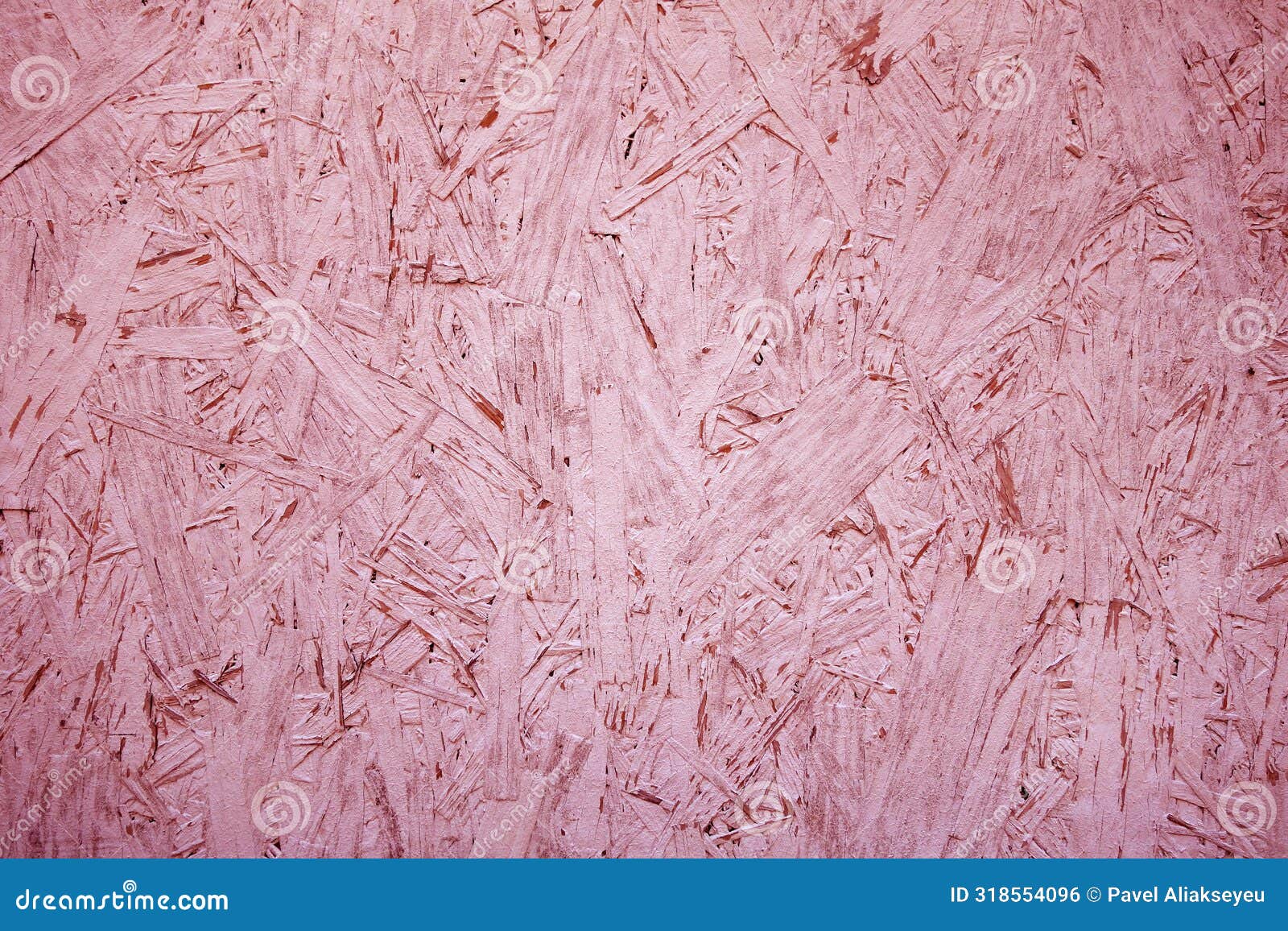 Chipboard OSB Texture Painted in Red Color Stock Photo - Image of ...