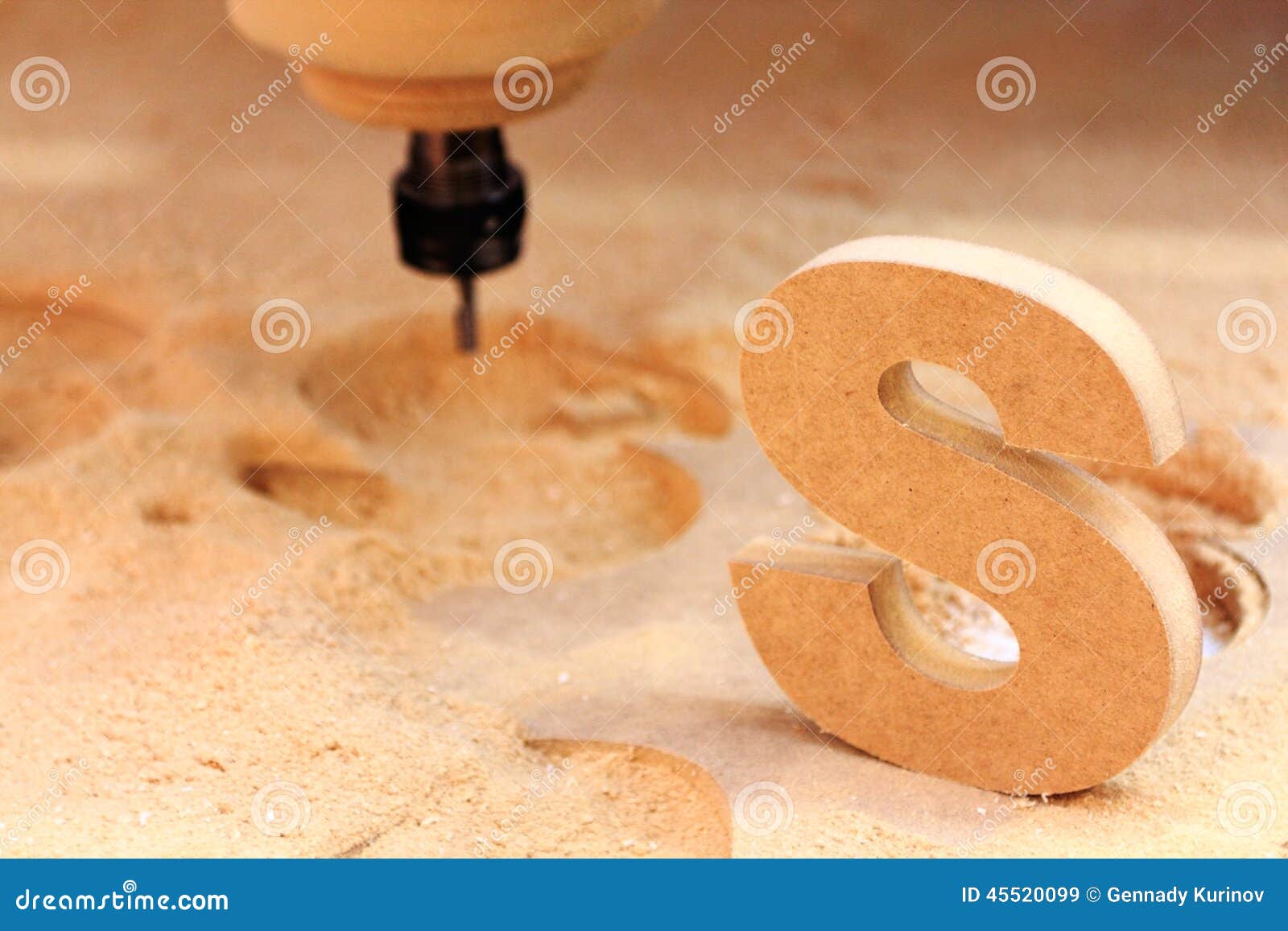 Chipboard processing stock image. Image of engineering - 45520099