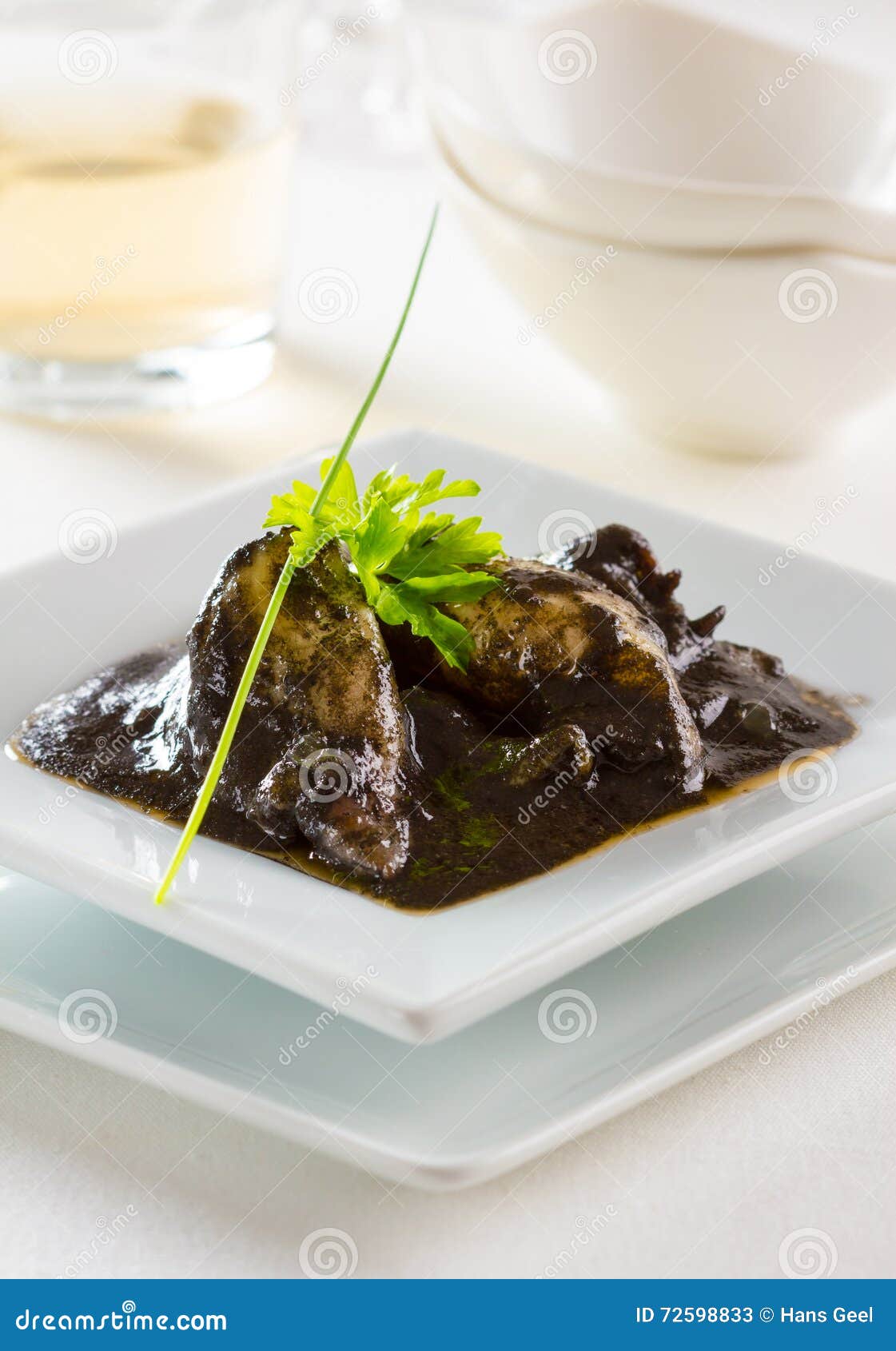 Chipirones stock image. Image of color, ingredient, table - 72598833