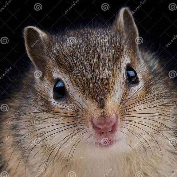 Chipmunk stock image. Image of furry, striped, wildlife - 24794053