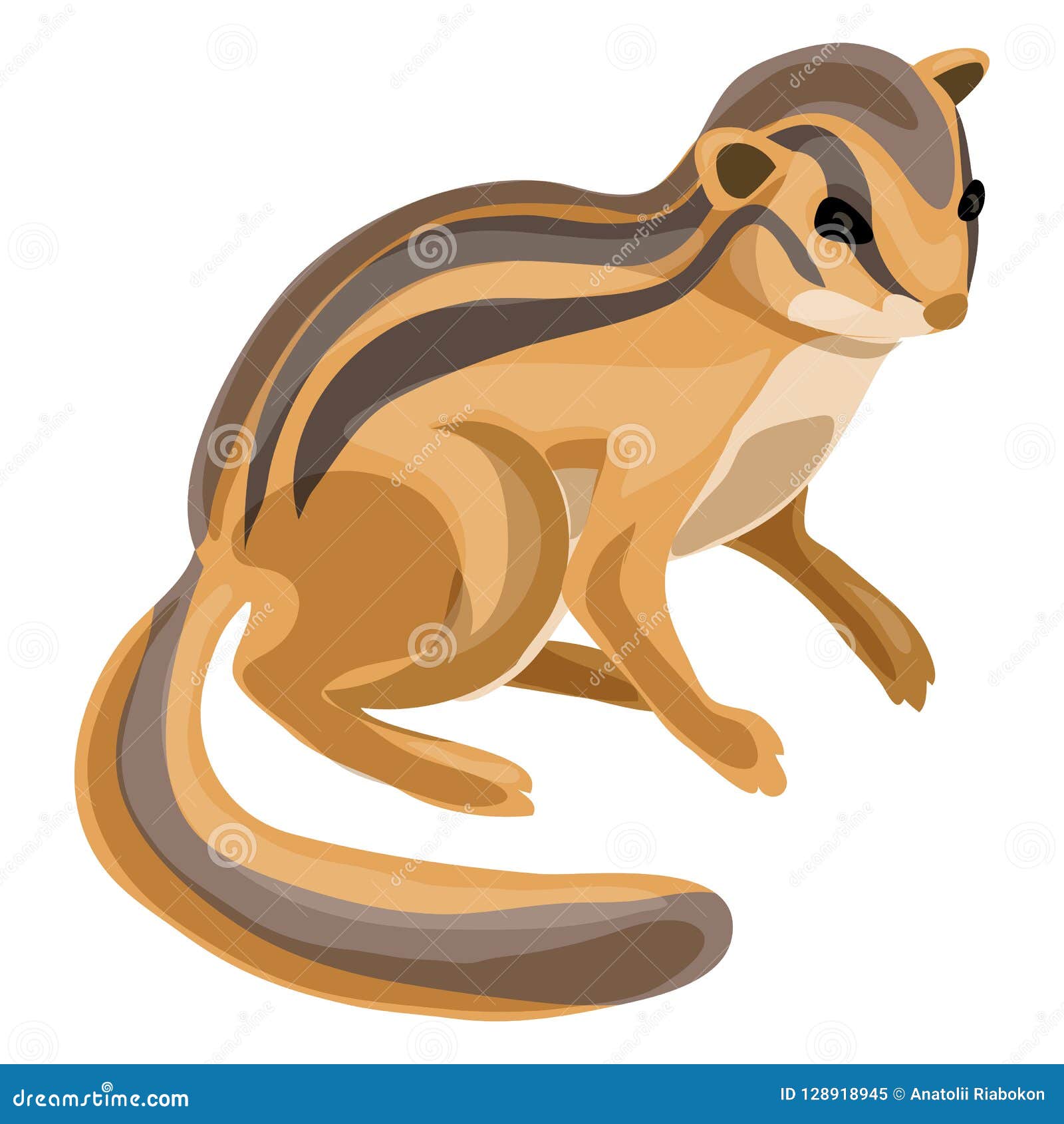 Chipmunk Icon. Trendy Flat Vector Chipmunk Icon On White Background ...
