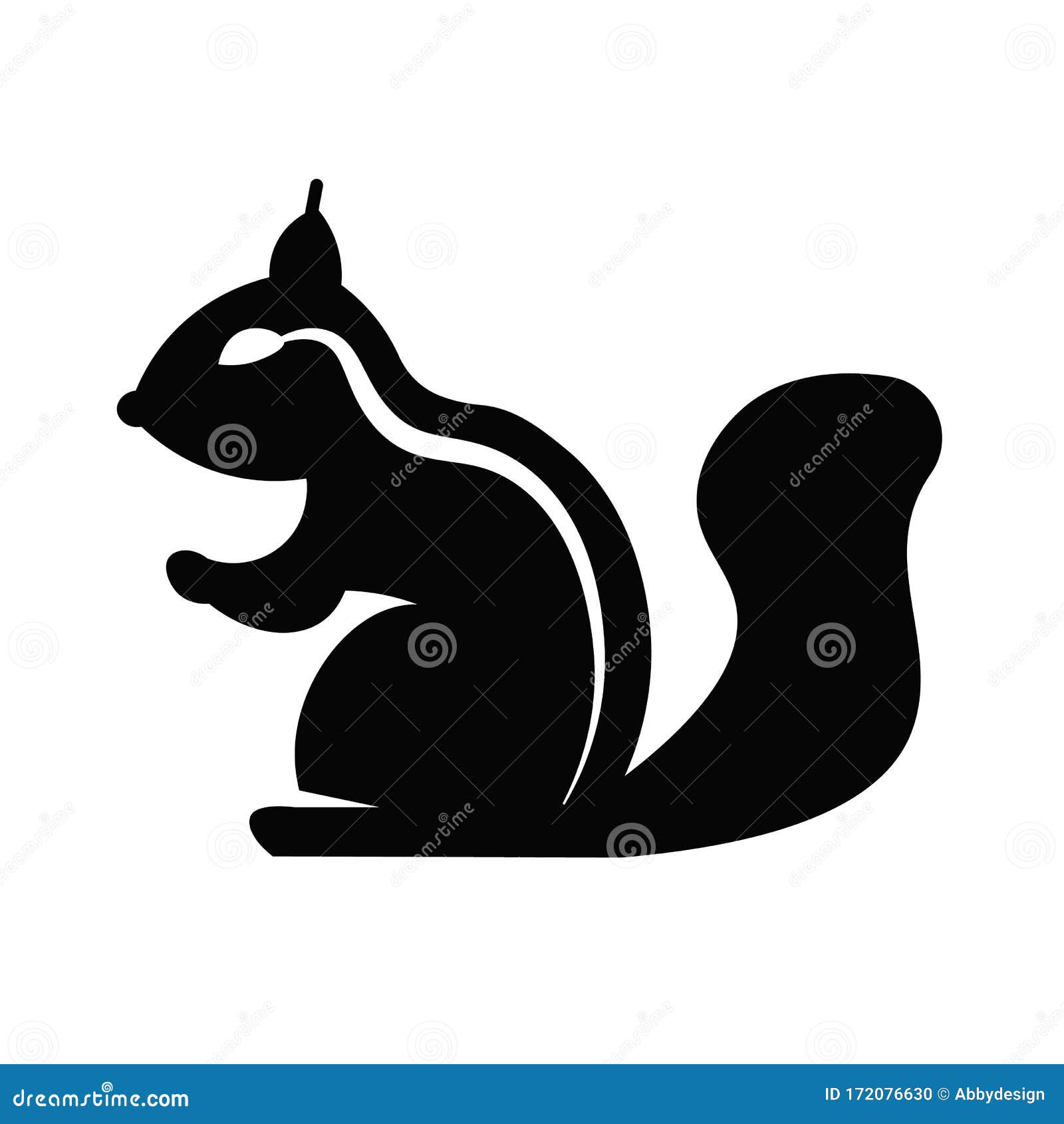 Chipmunk Icon. Trendy Flat Vector Chipmunk Icon On White Background ...