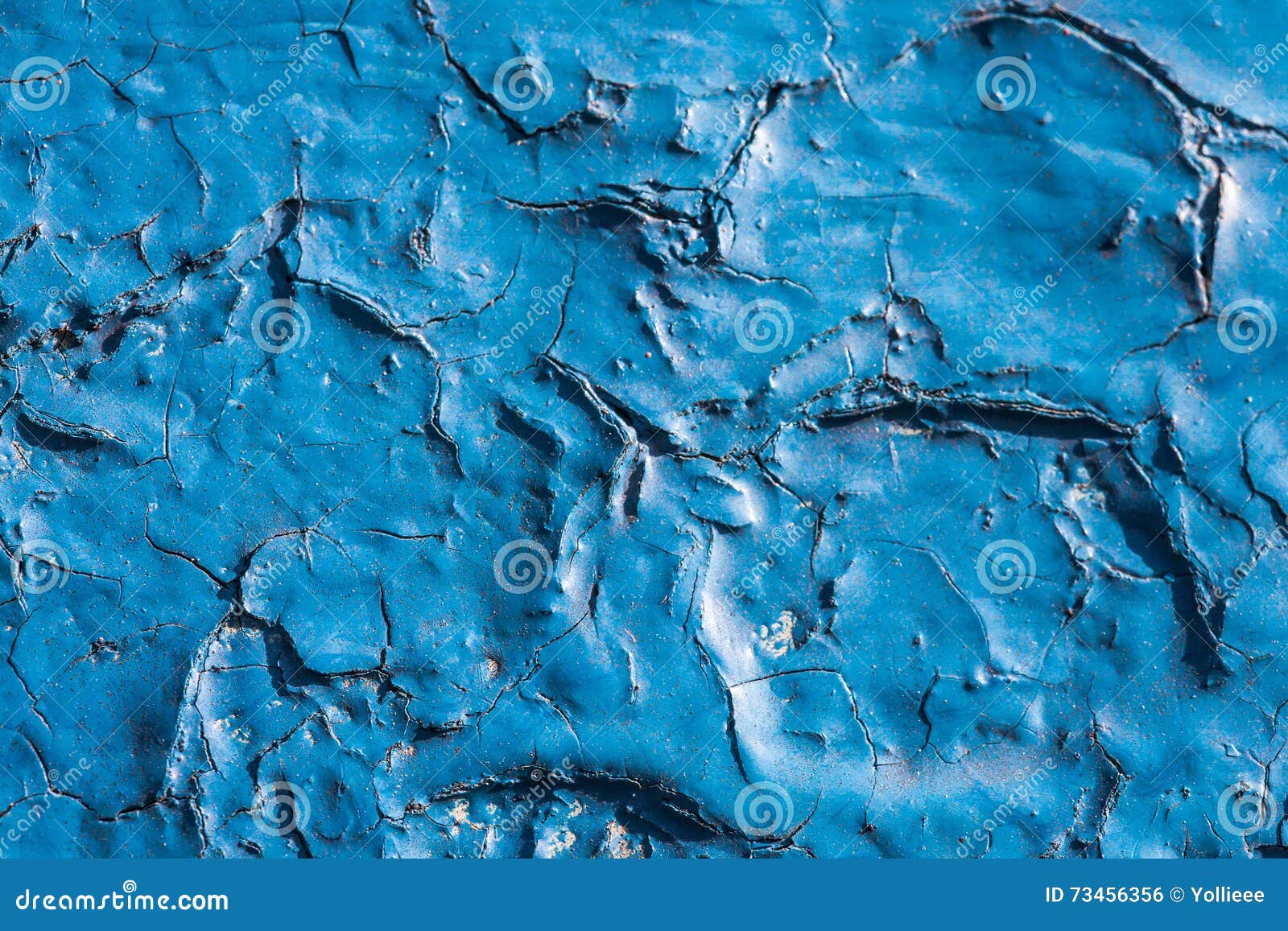 Chipped blue paint stock photo. Image of painted, color - 73456356