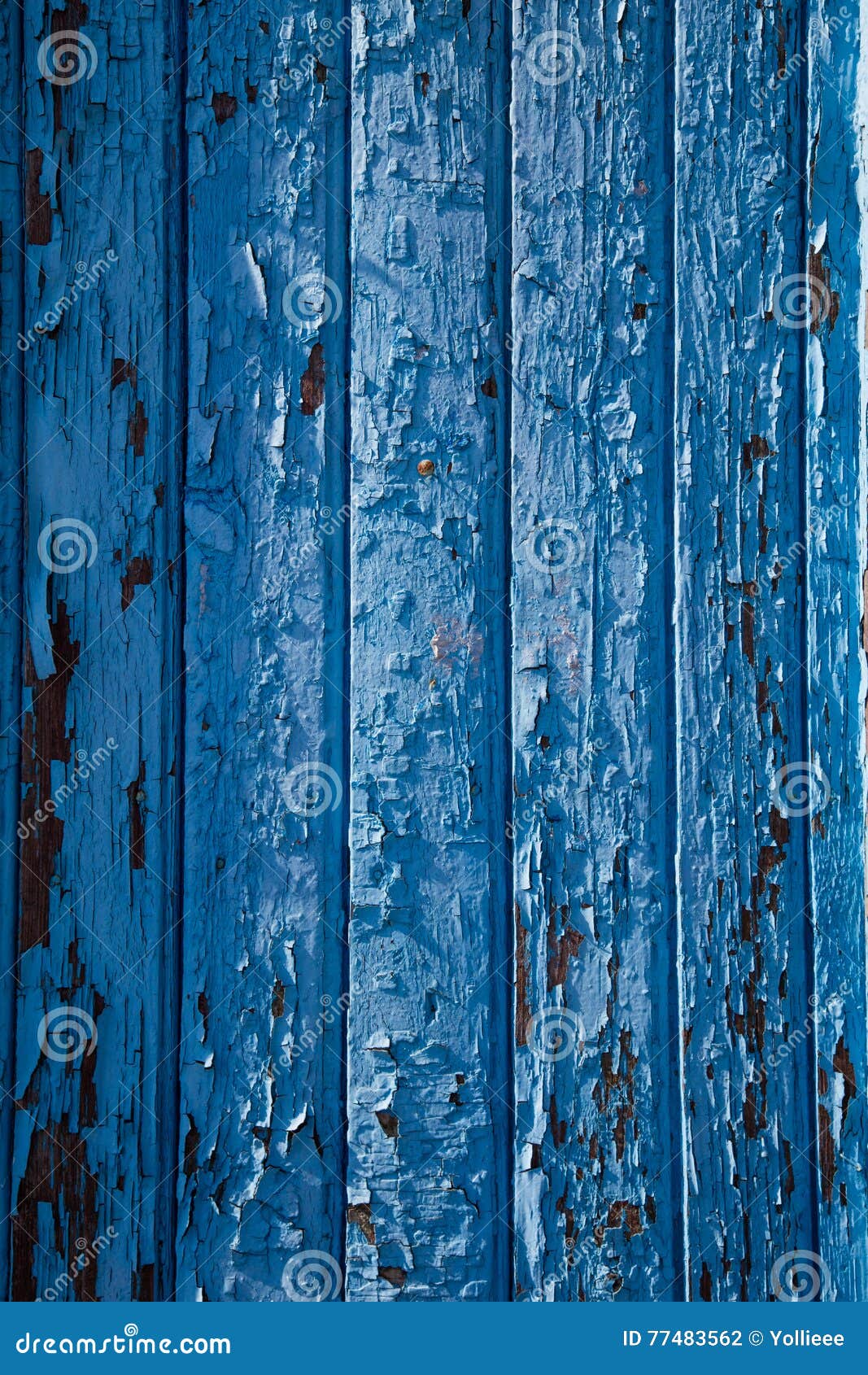 Chipped Blue Paint Wall Texture Stock Photo - Image of fray, aging ...