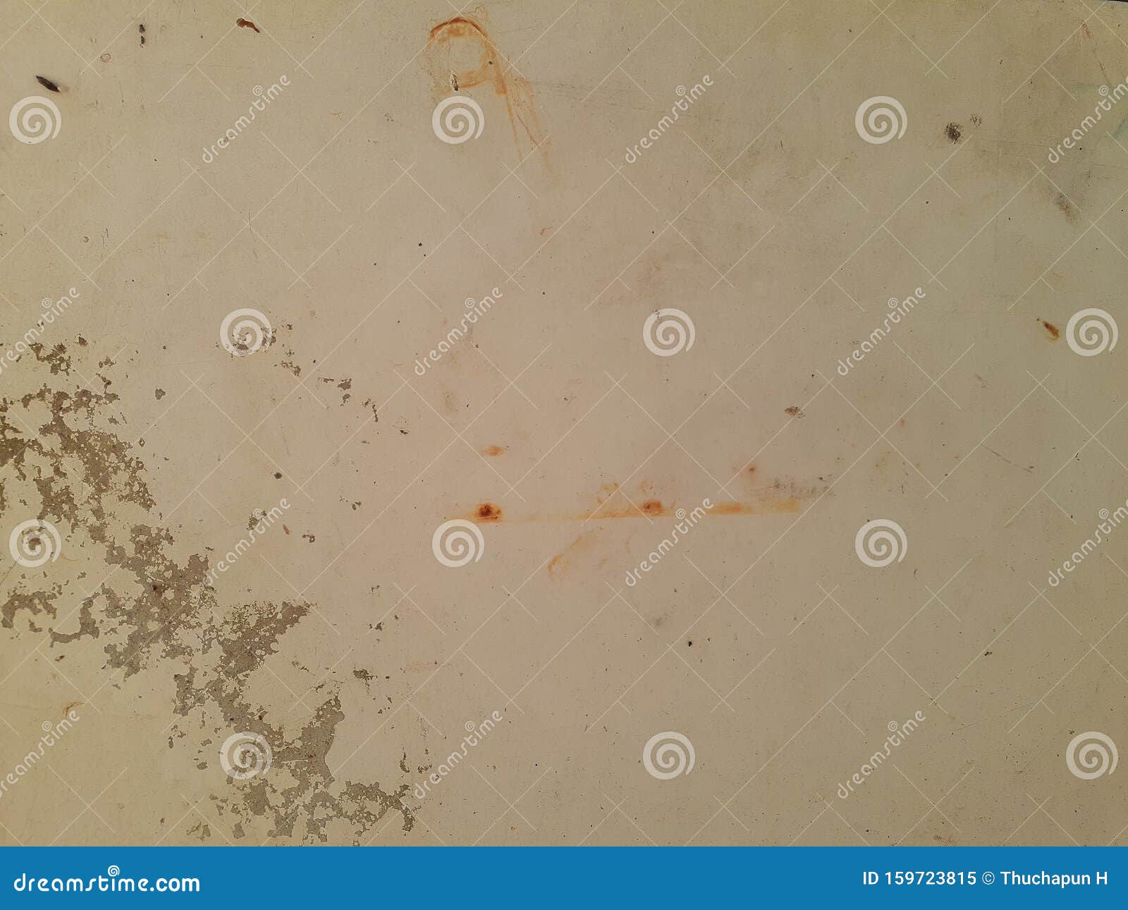 Chipped Rusty Scratch Metal Plate Stock Image - Image of rusty, plate ...