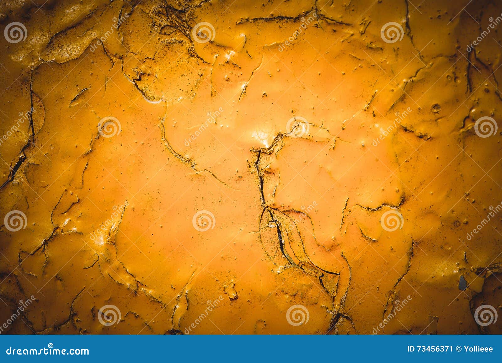 Chipped yellow paint stock image. Image of artwork, painted - 73456371