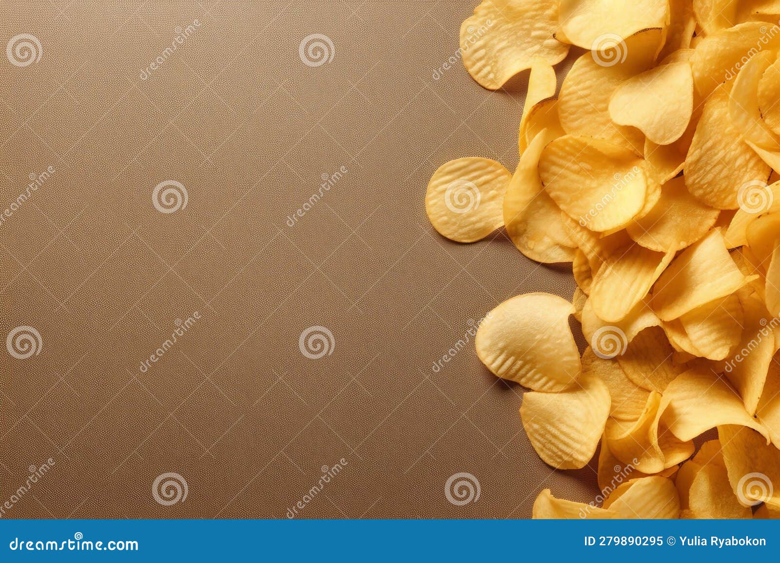 Chips Background Food. Generate Ai Stock Illustration - Illustration of ...
