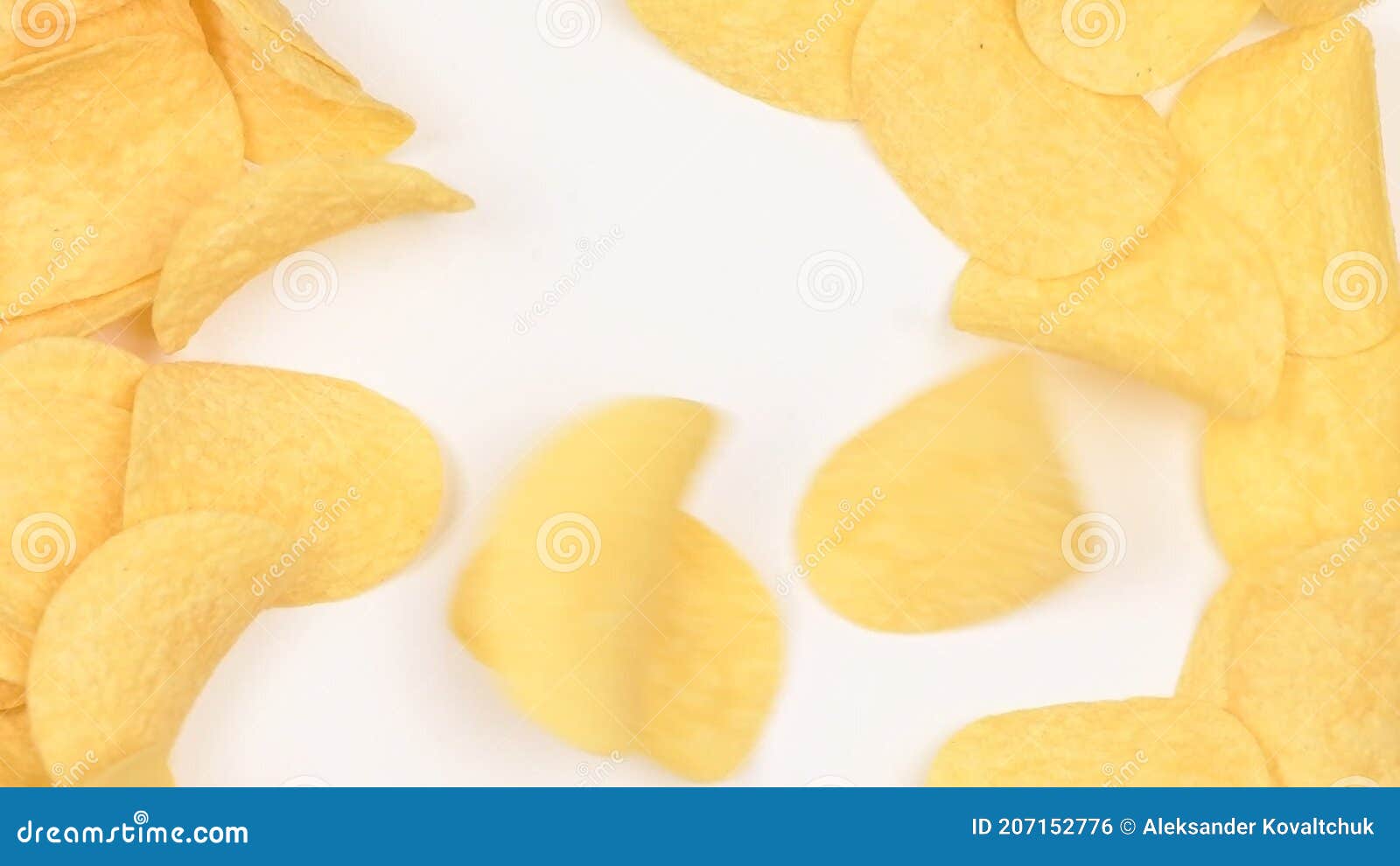 Chips are Blown Away by the Wind. Stock Footage - Video of crunchy ...