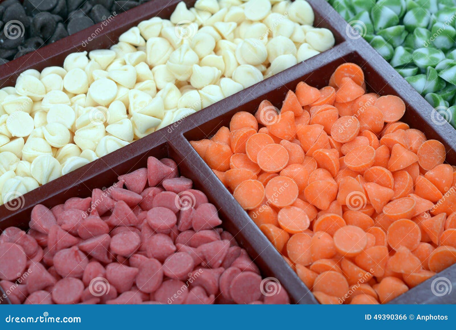 Chips in box stock photo. Image of delicious, cocoa, food - 49390366