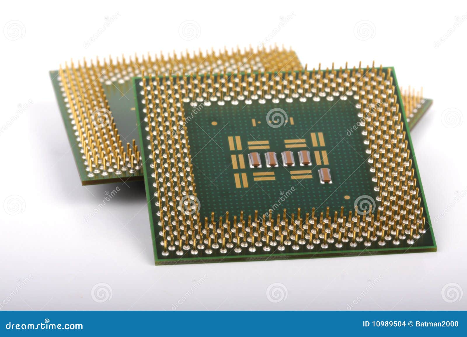 Chips de ordenador foto de archivo. Imagen de tres, contactos - 10989504