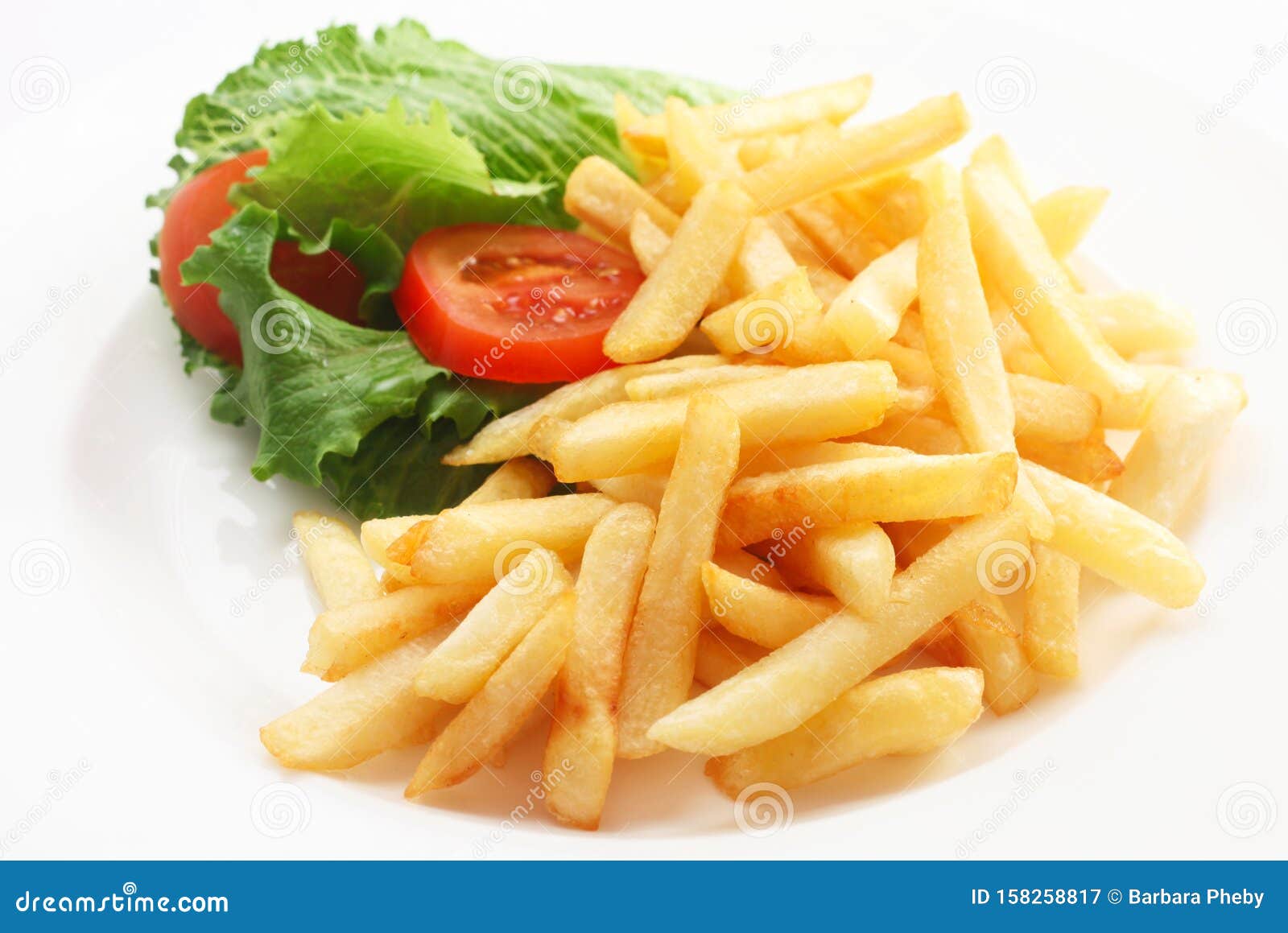 Chips E Salada imagem de stock. Imagem de placa, francês - 158258817