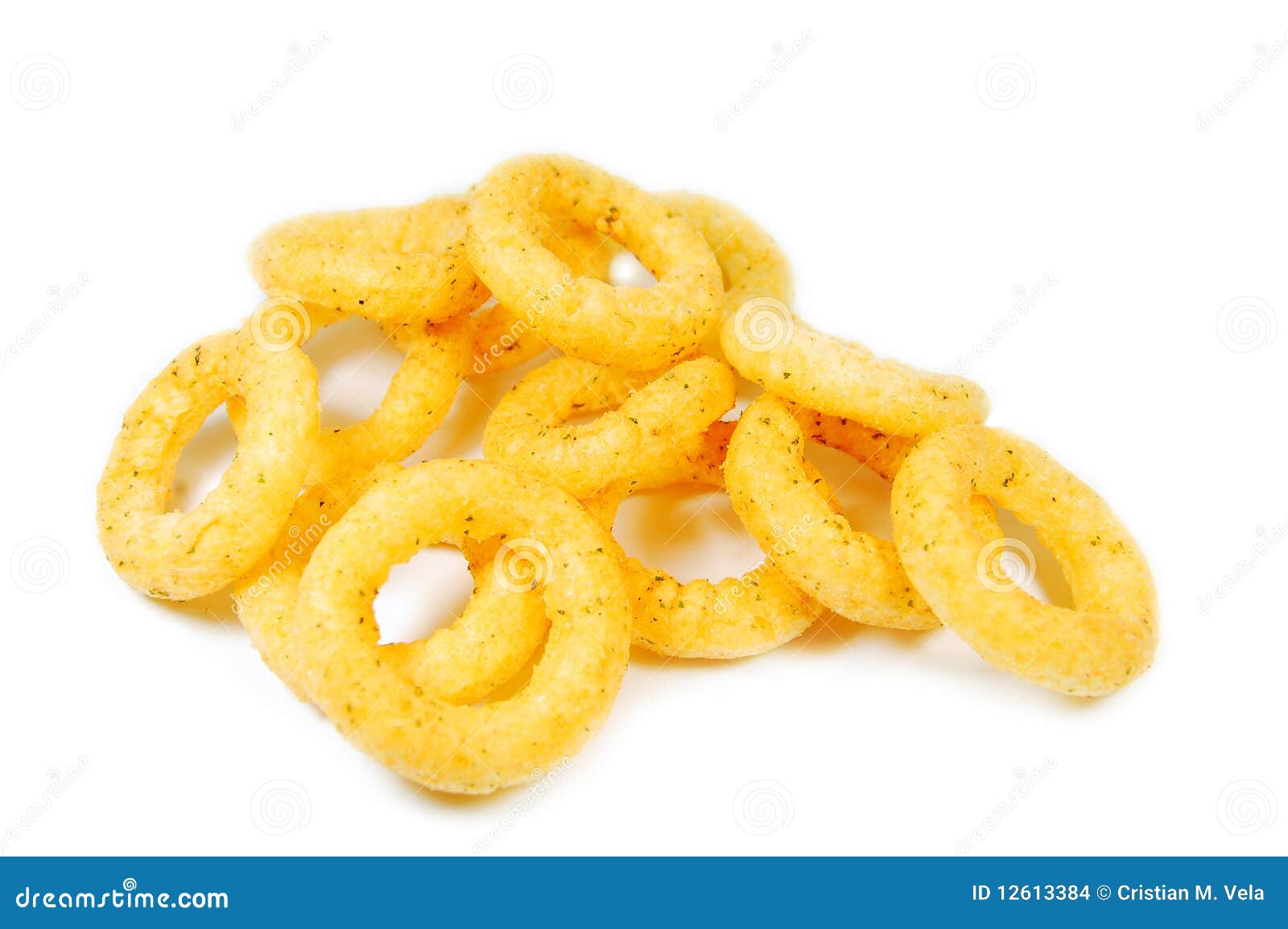 Chips rings stock photo. Image of snack, chips, crisps - 12613384