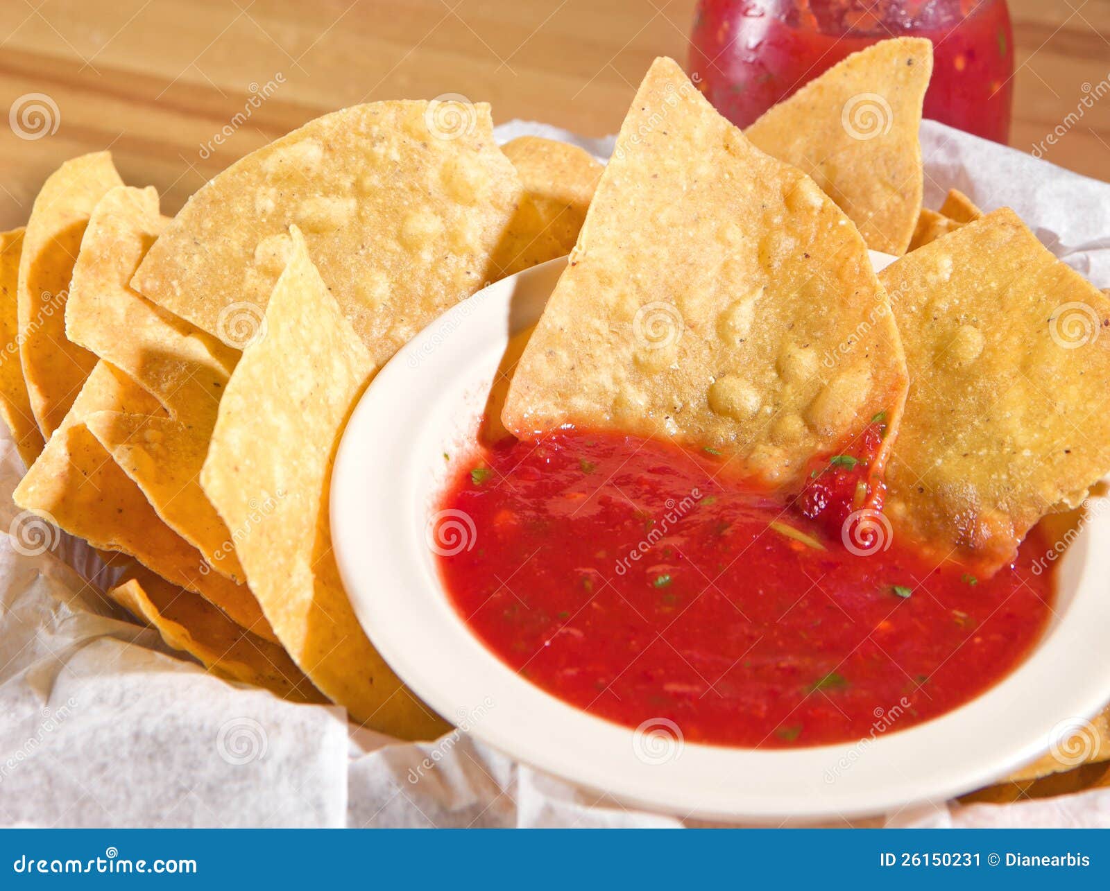 Chips & Salsa stock image. Image of corn, tomato - 26150231