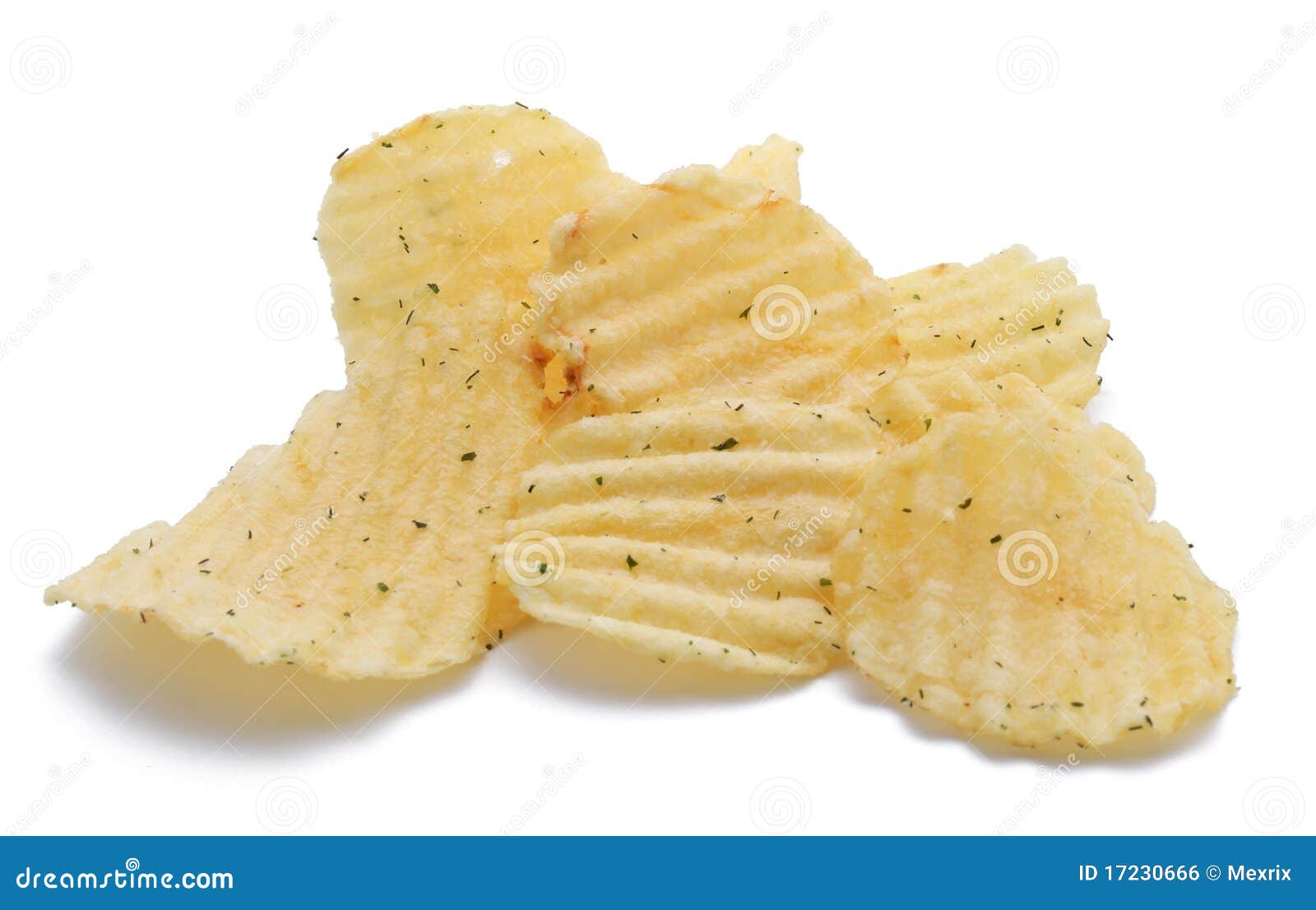 Chips white arkivfoto. Bild av isolerat, stekt, snabbt - 17230666