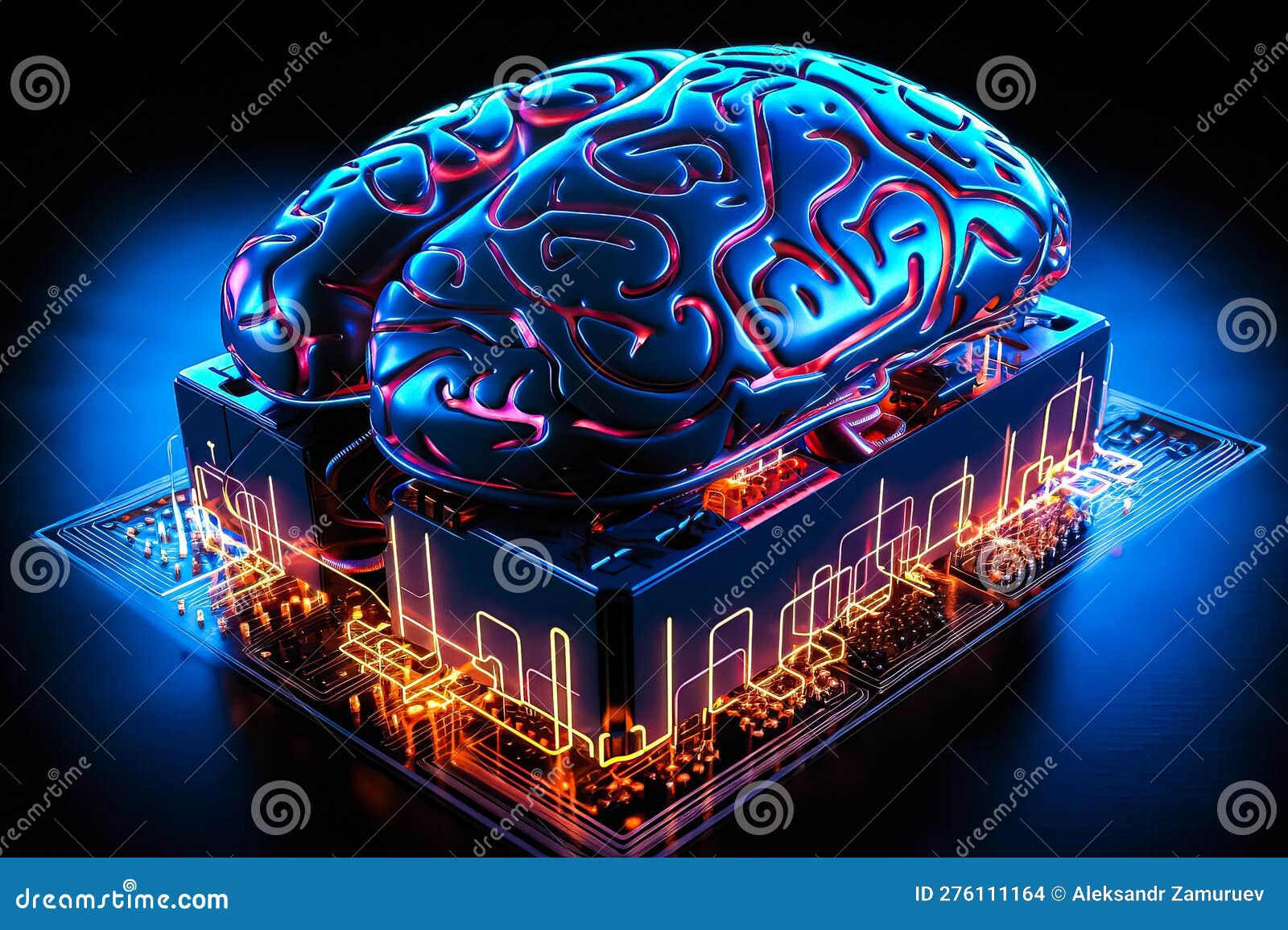 Chipset Ai Con Cervello Umano Sulla Scheda Circuiti. Estrazione Di Dati ... Chipset Ai Con Cervello Umano Sulla Scheda Circuiti. Estrazione Di Dati ...