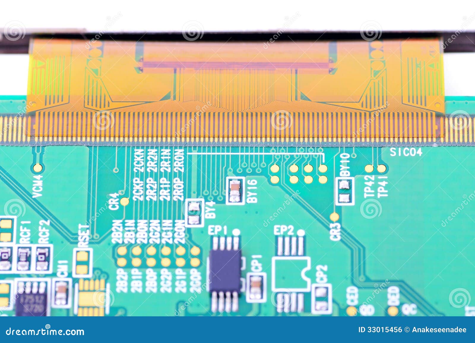 Chipset stock photo. Image of electrical, element, blue - 33015456