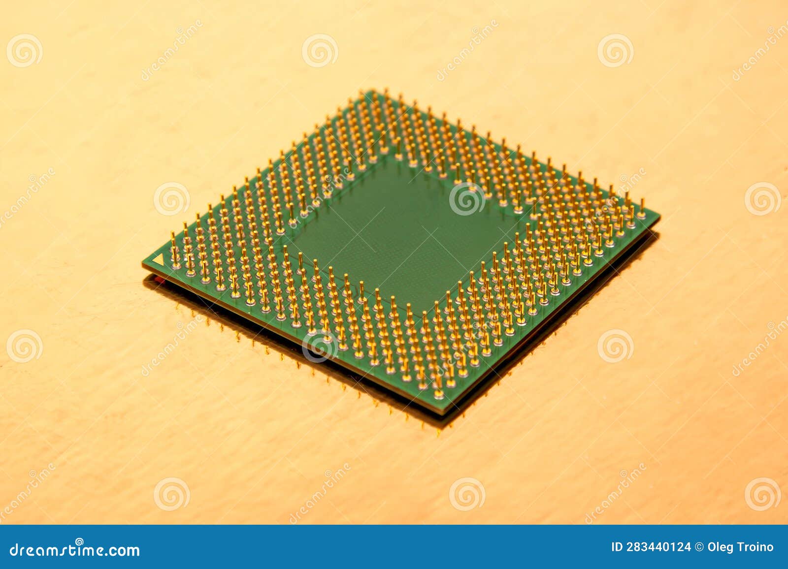 Chipset for Computer. Electronic Component of Computer Technology Stock ...