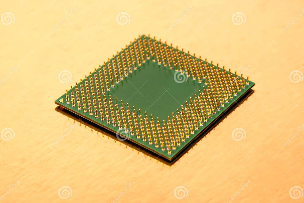 Chipset for Computer. Electronic Component of Computer Technology Stock ...