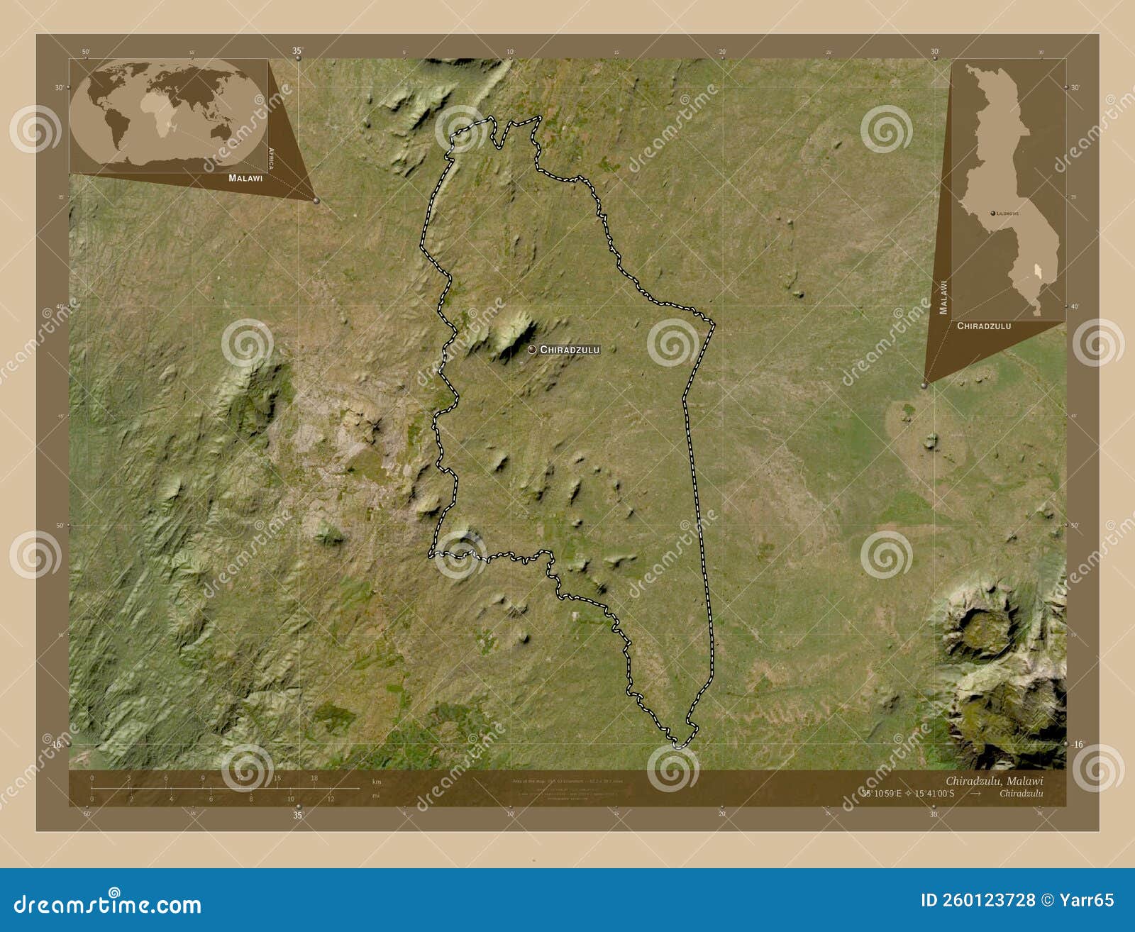 Chiradzulu, Malawi. Low-res Satellite. Labelled Points of Cities Stock ... Chiradzulu, Malawi. Low-res Satellite. Labelled Points of Cities Stock ...