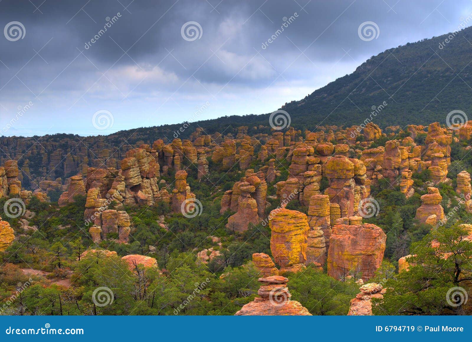 Chiricahua Mountains stock image. Image of stack, nature - 6794719