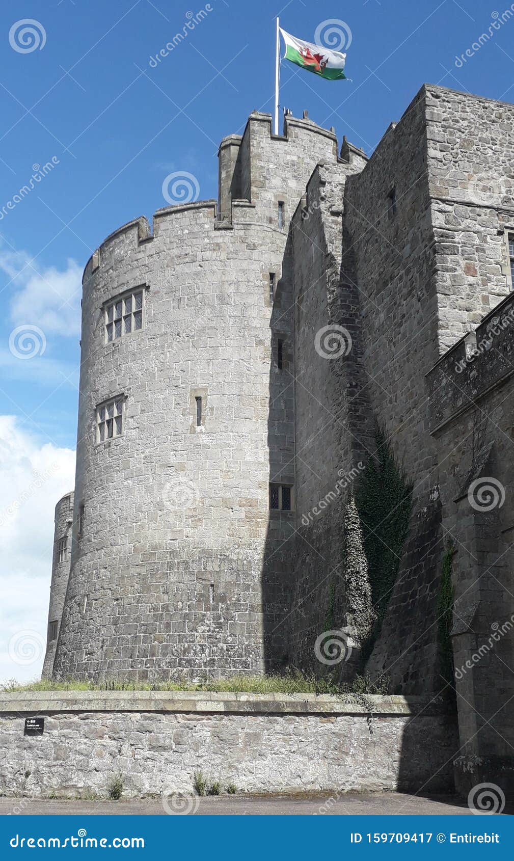 Chirk Castle Wales Medieval Architecture Historical Building Stock ...