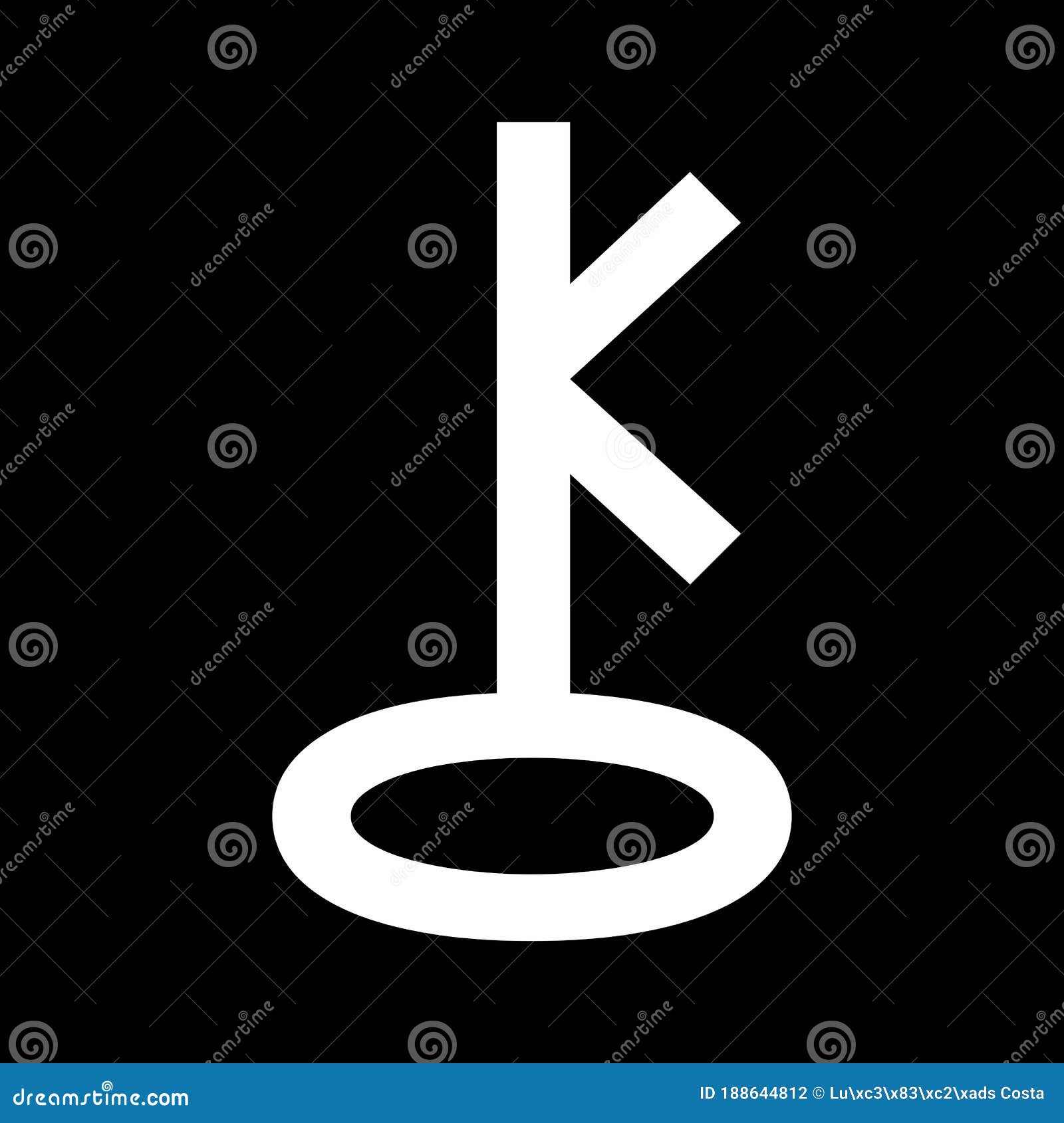 Chiron Sign Illustration Stock Photo | CartoonDealer.com #188644812