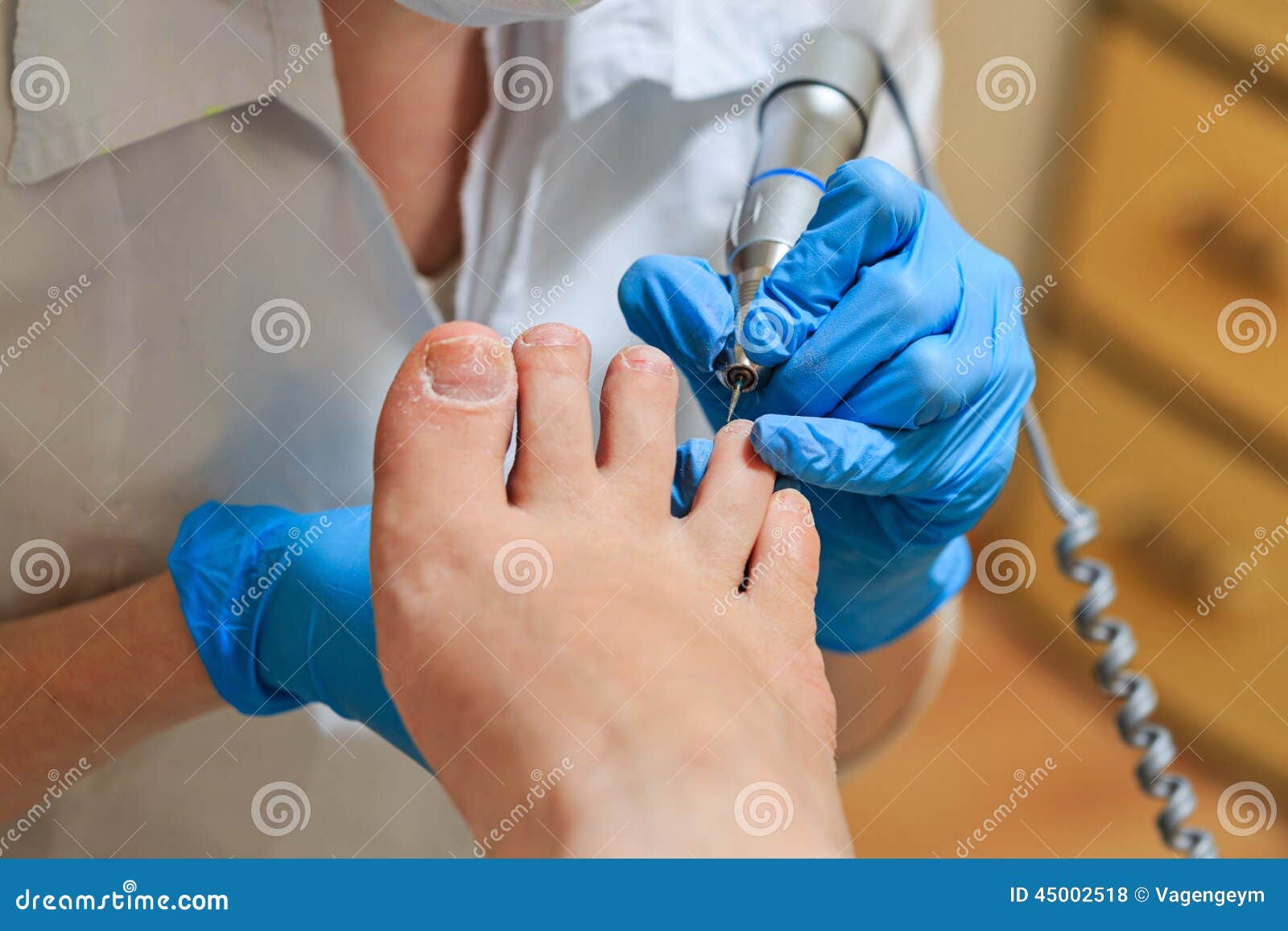 Chiropody arkivfoto. Bild av sunt, kaukasisk, handske - 45002518
