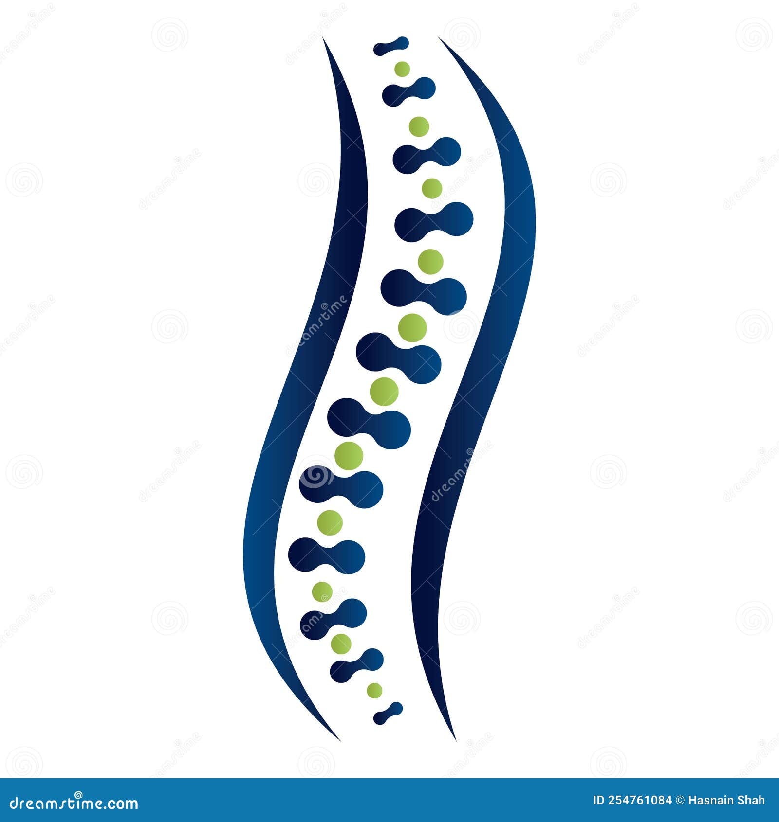 Chiropractic Logo Design Vector Illustration. Stock Vector ...